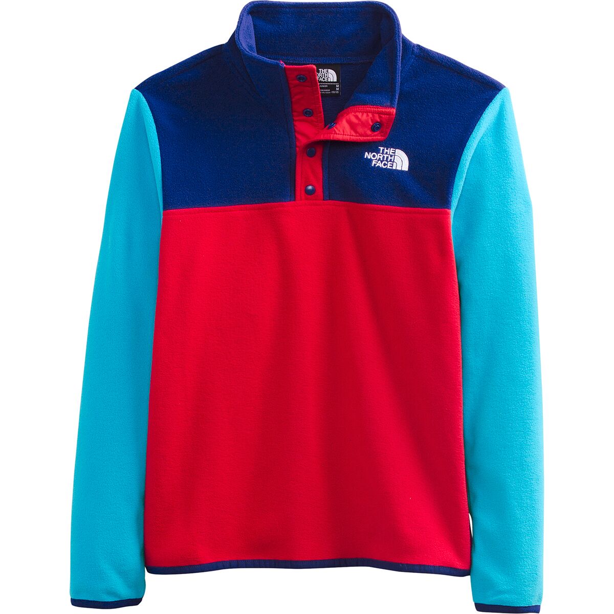 The North Face Glacier 1/4-Snap Fleece Jacket - Boys' | Backcountry.com