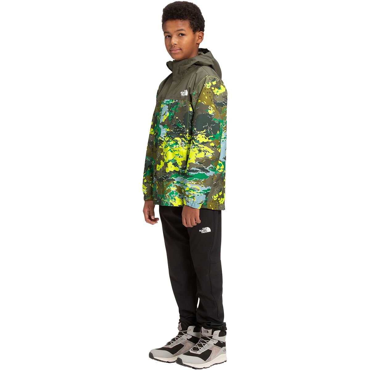 The North Face Resolve Reflective Hooded Jacket - Boys' | Backcountry.com