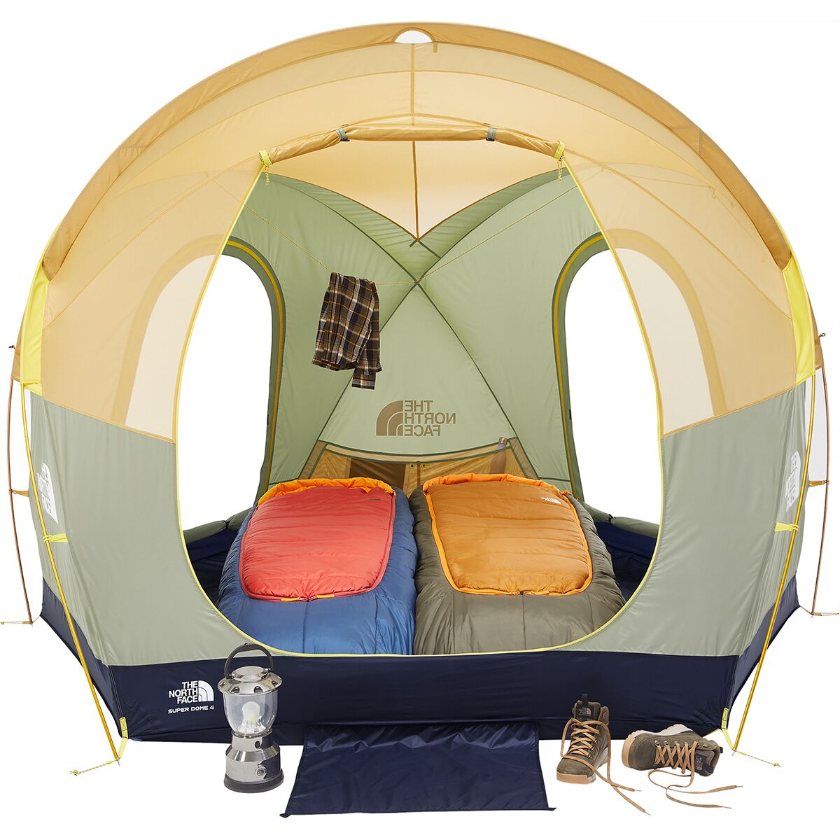 The North Face Homestead Super Dome 4 Tent: 4-Person 3-Season - Hike & Camp