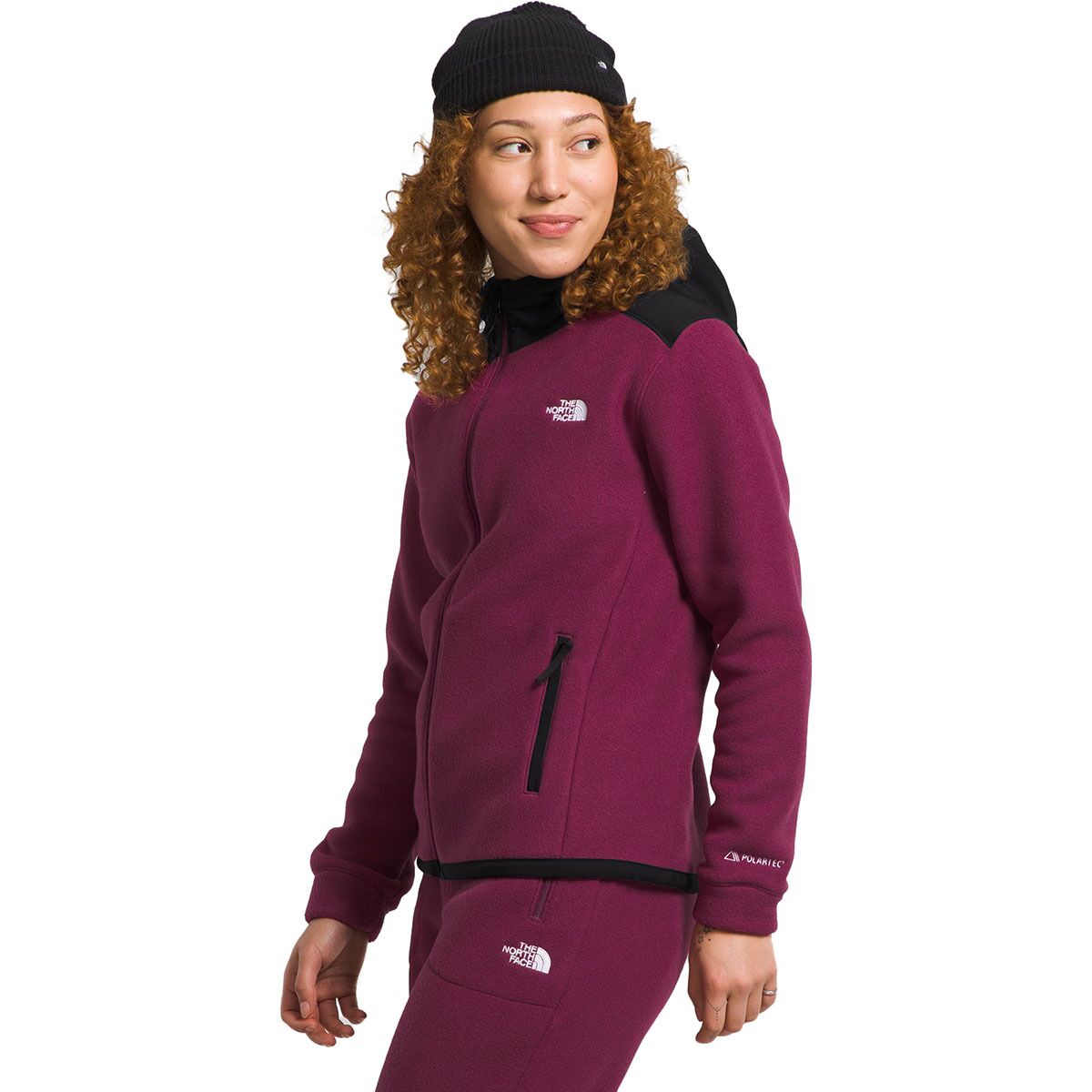 The North Face Alpine Polartec 200 Full-Zip Hooded Jacket - Women's ...