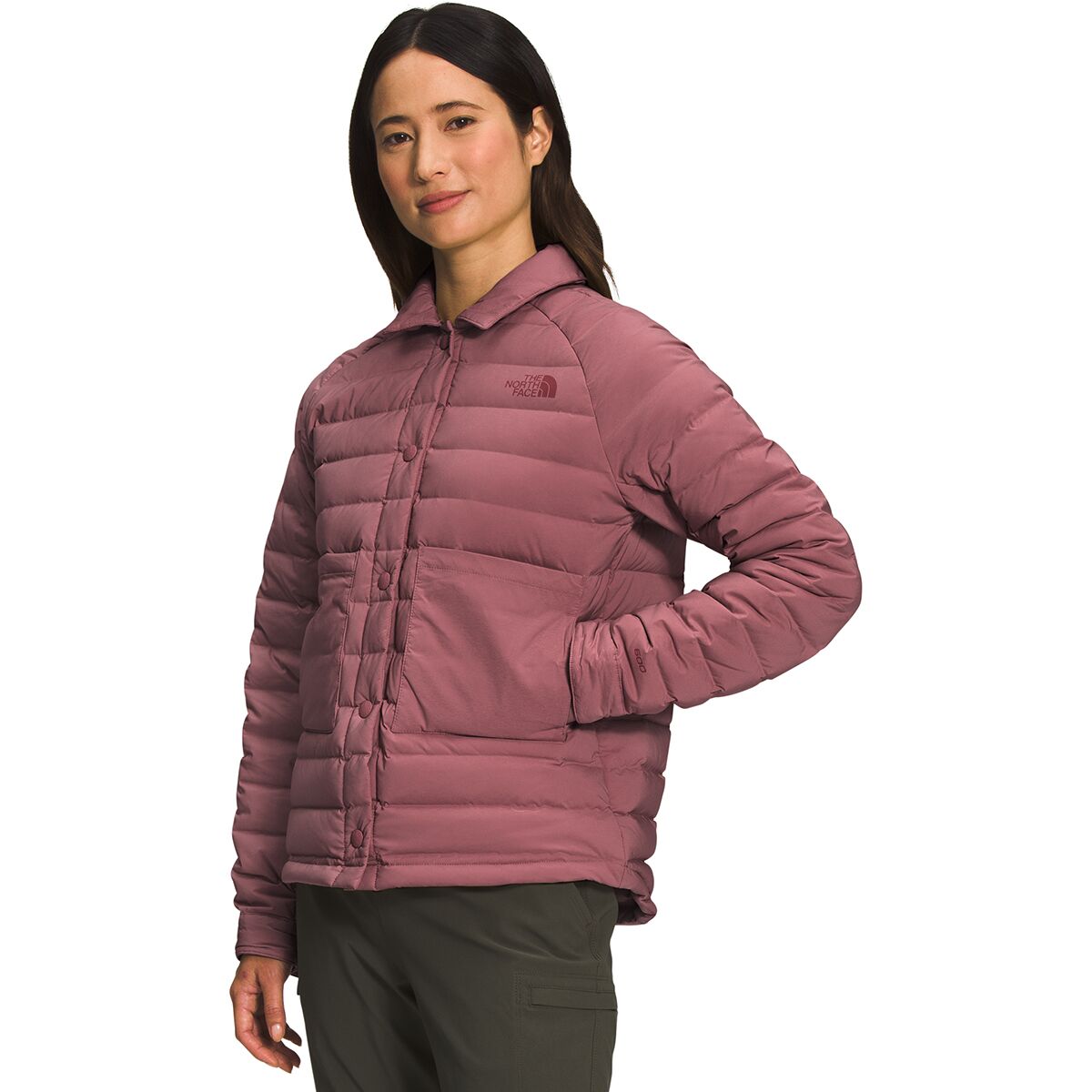 The North Face Belleview Stretch Down Shacket - Women's - Clothing