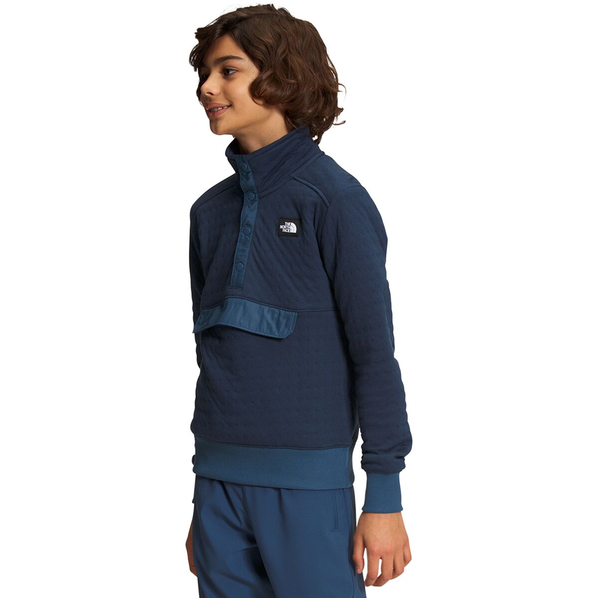 The North Face Edgewater Quilted Snap Pullover - Boys' - Kids