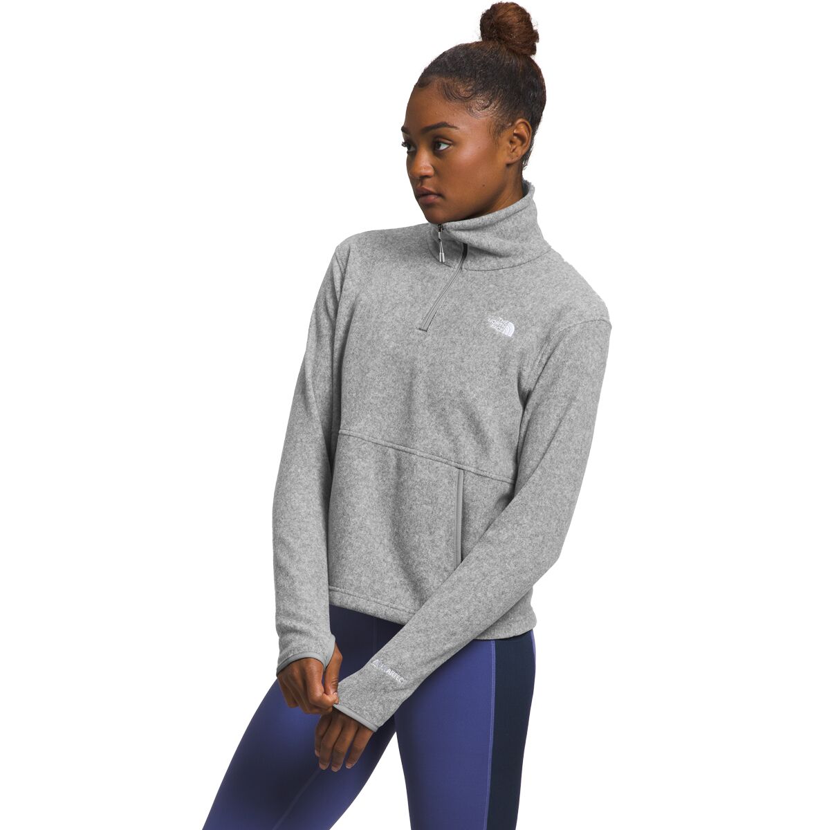 The North Face Alpine Polartec 100 1/4-Zip Cowl Neck Jacket - Women's ...