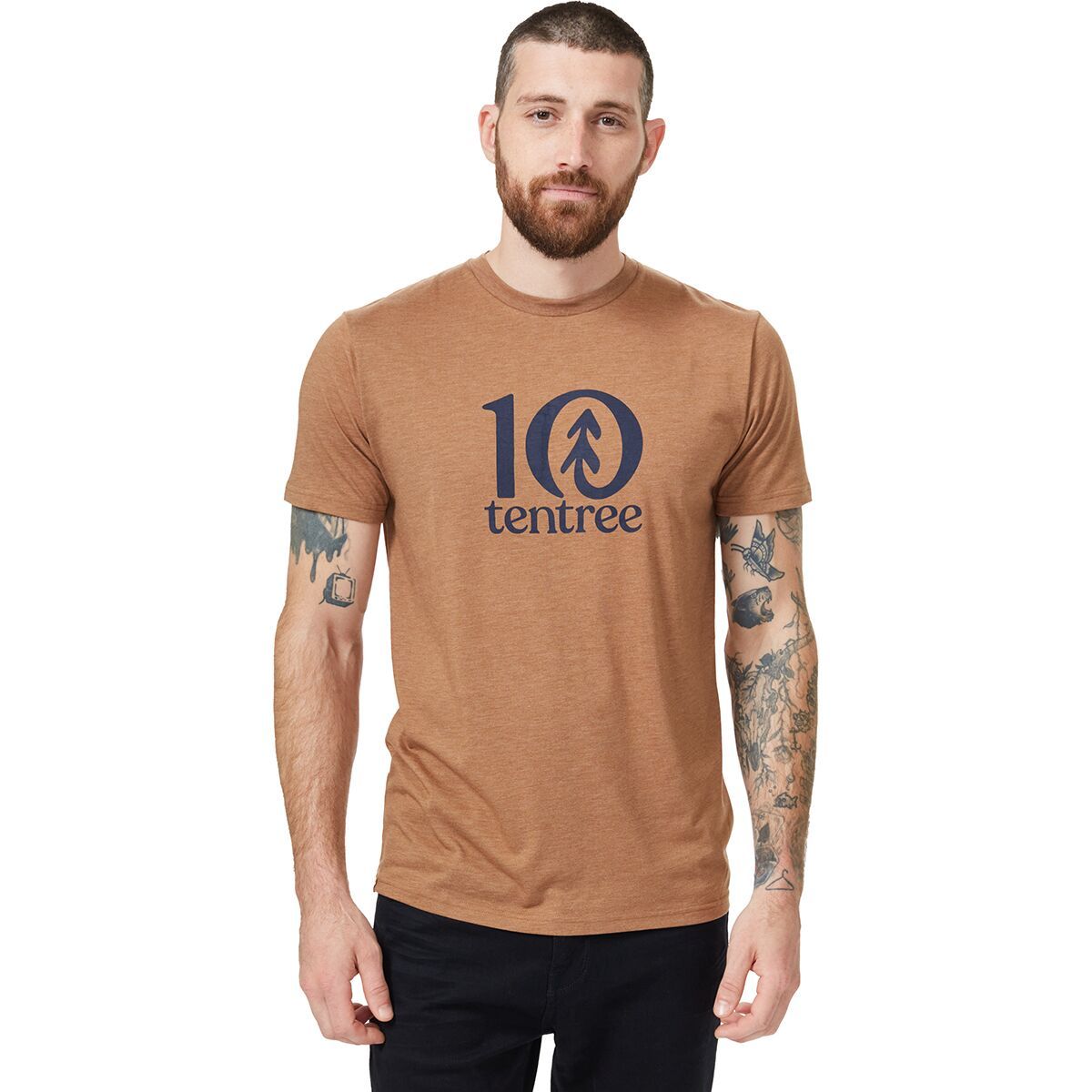 Tentree Logo Ten Classic T-Shirt - Men's - Clothing