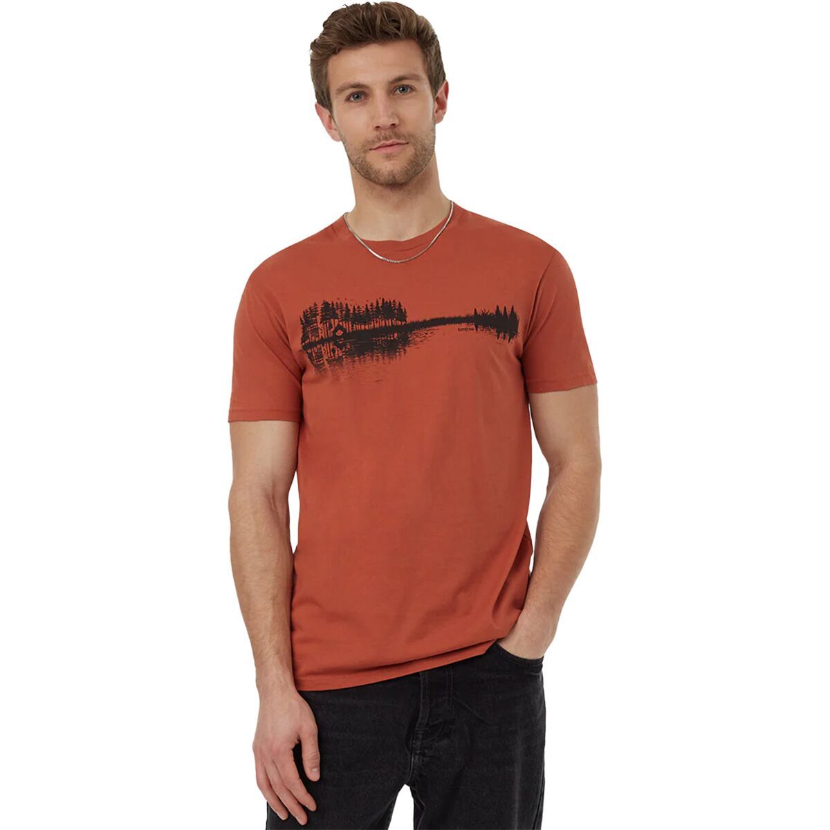 Tentree Summer Guitar T-Shirt - Men's - Clothing