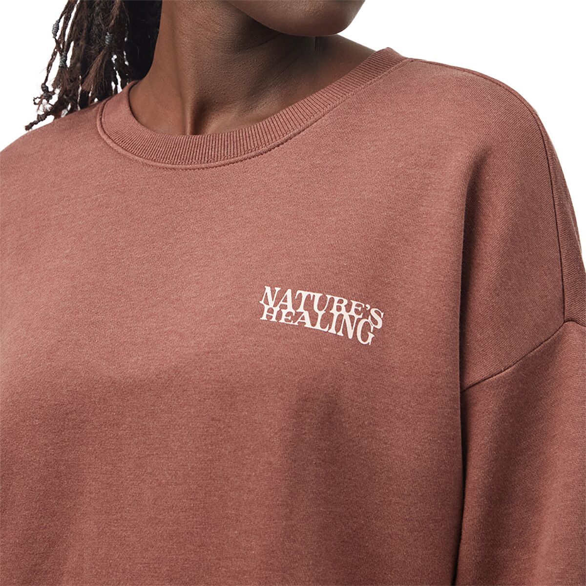 Tentree Nature's Healing Oversized Crew Sweater - Women's - Clothing