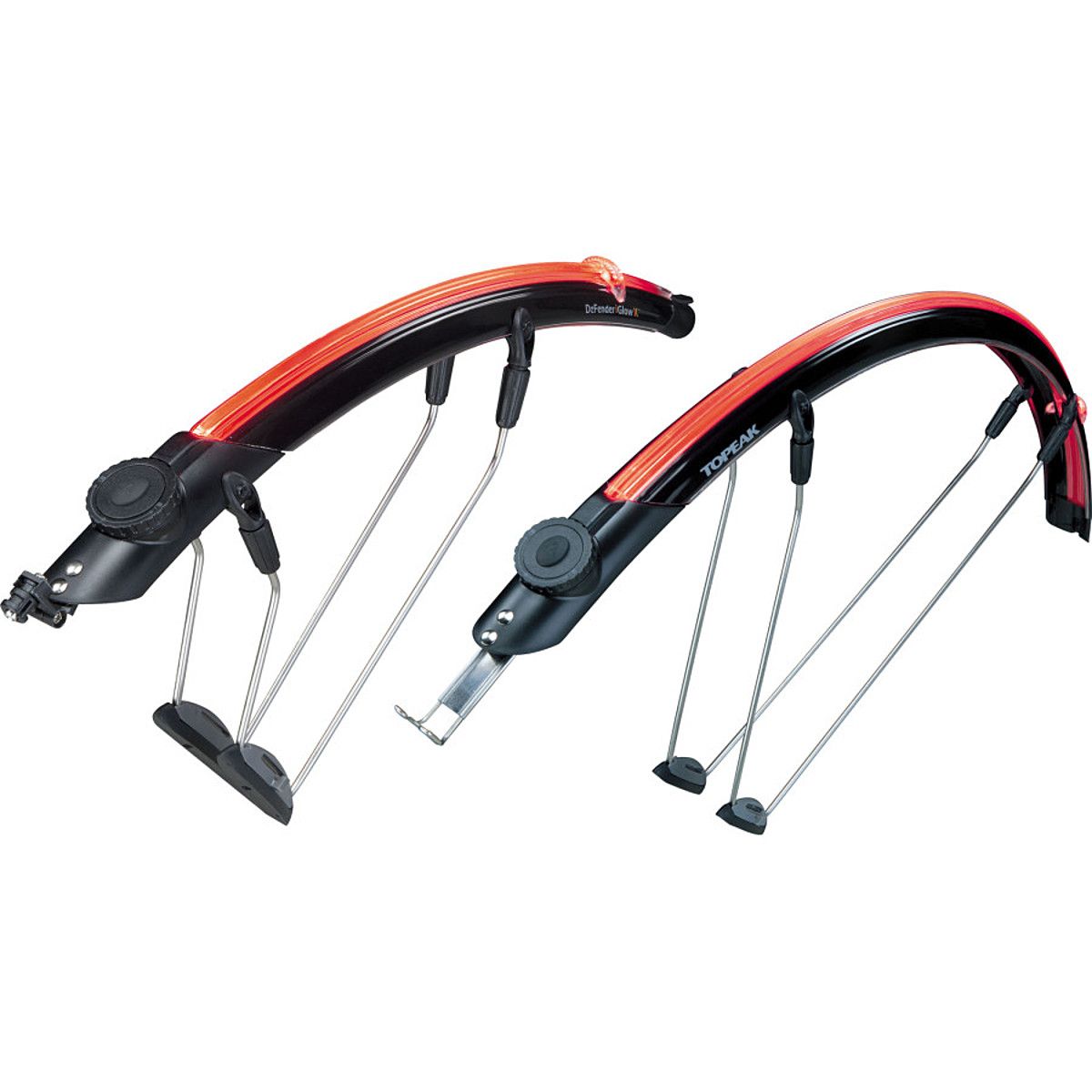 Topeak DeFender iGlow X 700c Fender Set - Bike