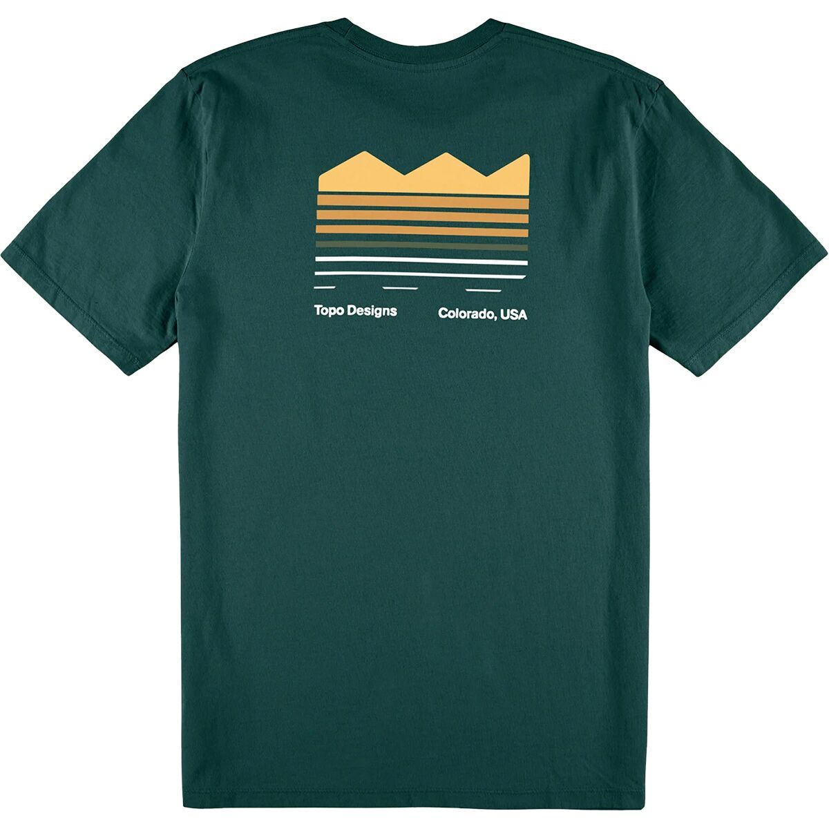 Topo Designs Strata Map T-Shirt - Men's - Clothing