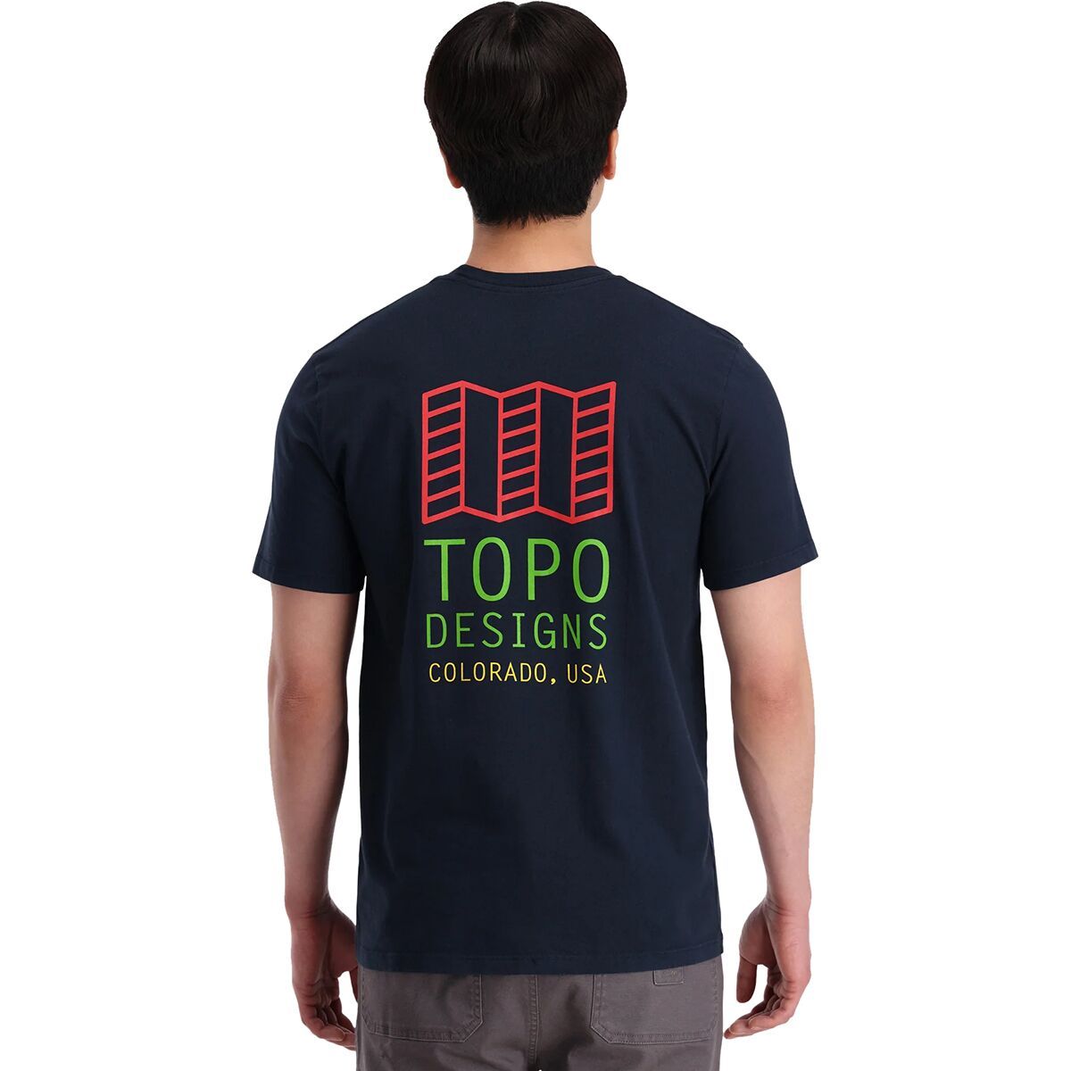 Topo Designs Small Original Logo Short-Sleeve T-Shirt - Men's - Clothing
