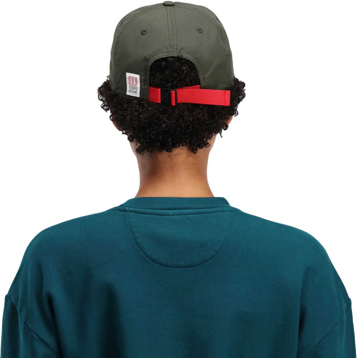 Topo Designs Nylon Ball Cap - Stacked Map - Accessories