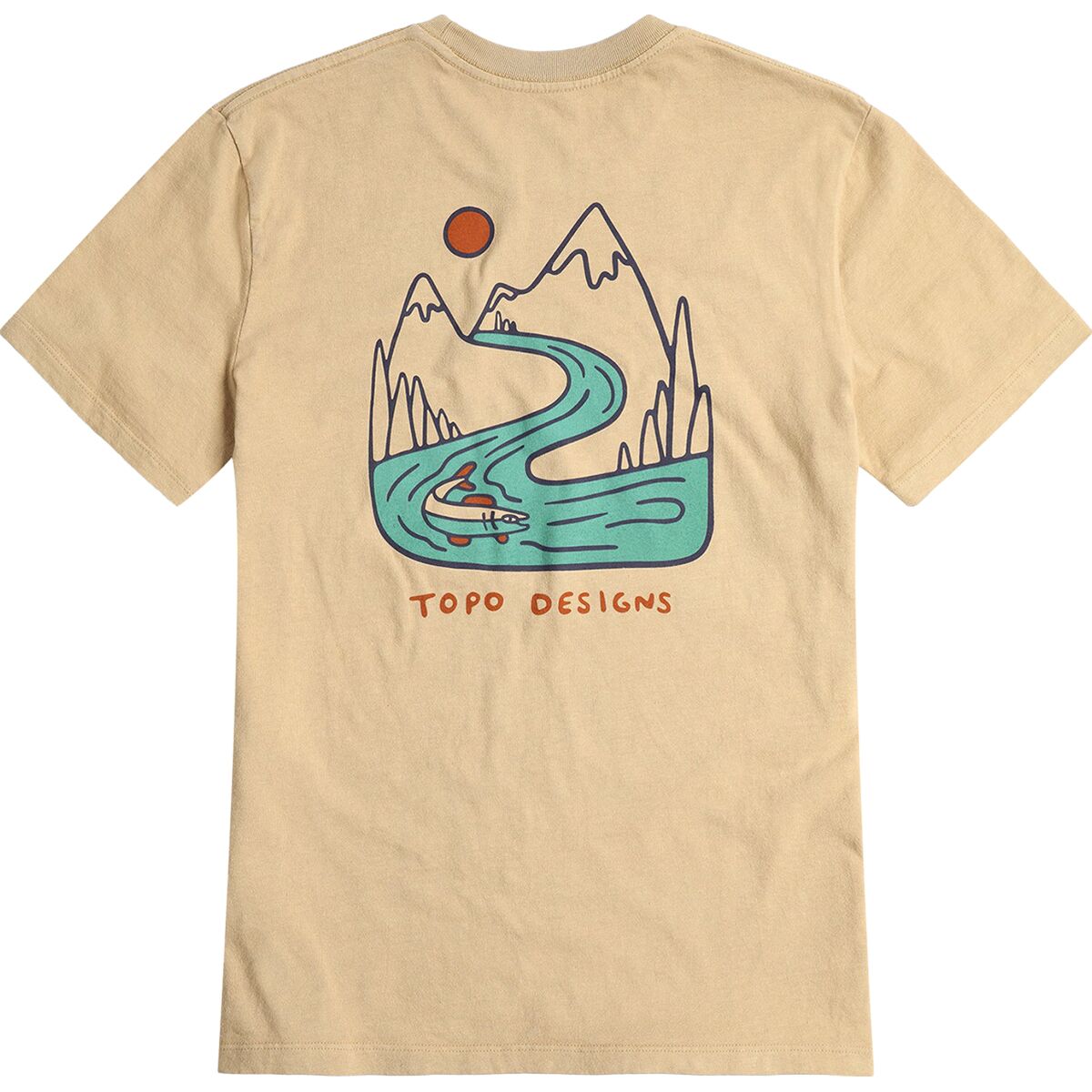 Topo Designs Poudre River T-Shirt - Men's - Clothing