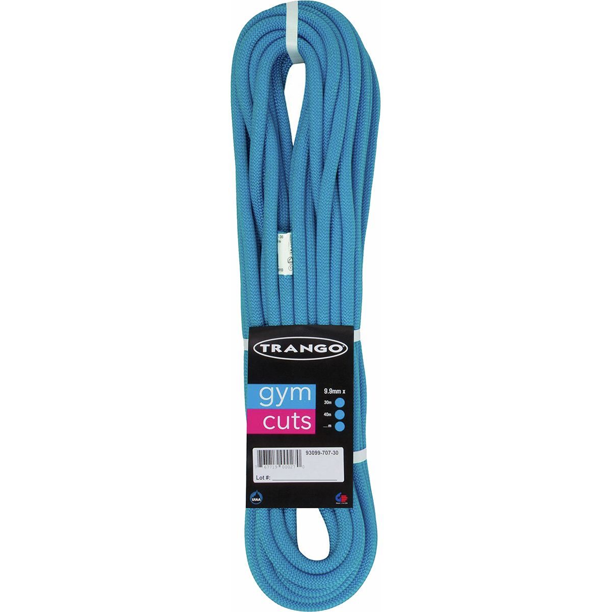 Trango Gym Cut Climbing Rope - 9.9mm - Climb