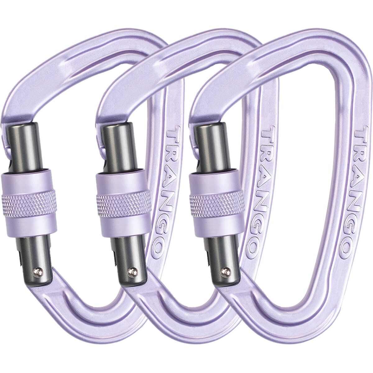 Trango Reaction Screwlock Carabiner - 3-Pack - Climb