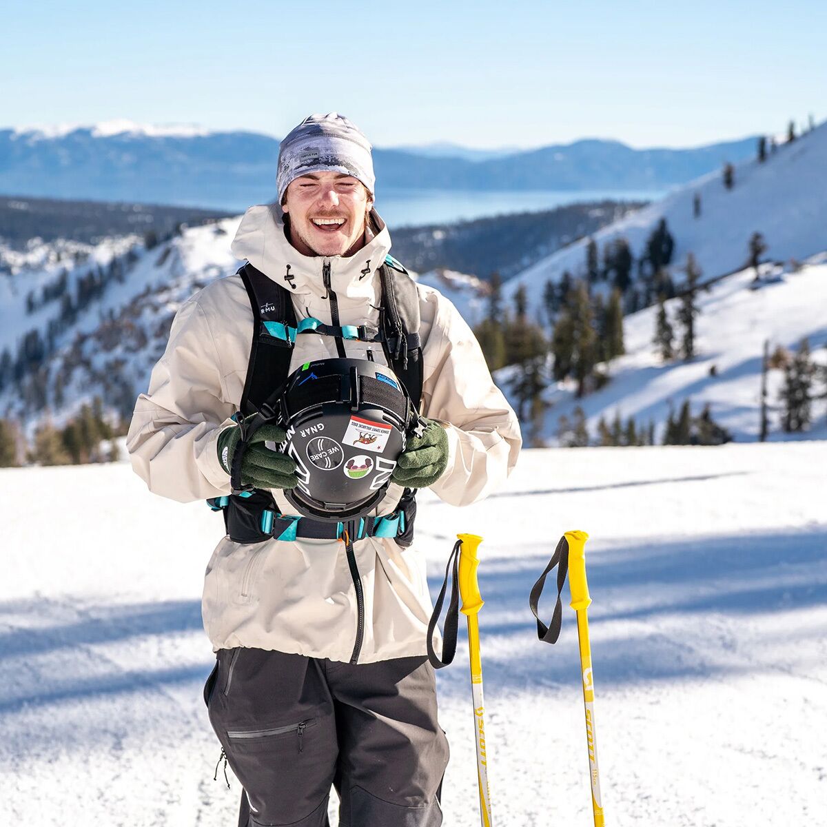 Turtle Fur Comfort Shell Brain Shroud Print Beanie - Accessories