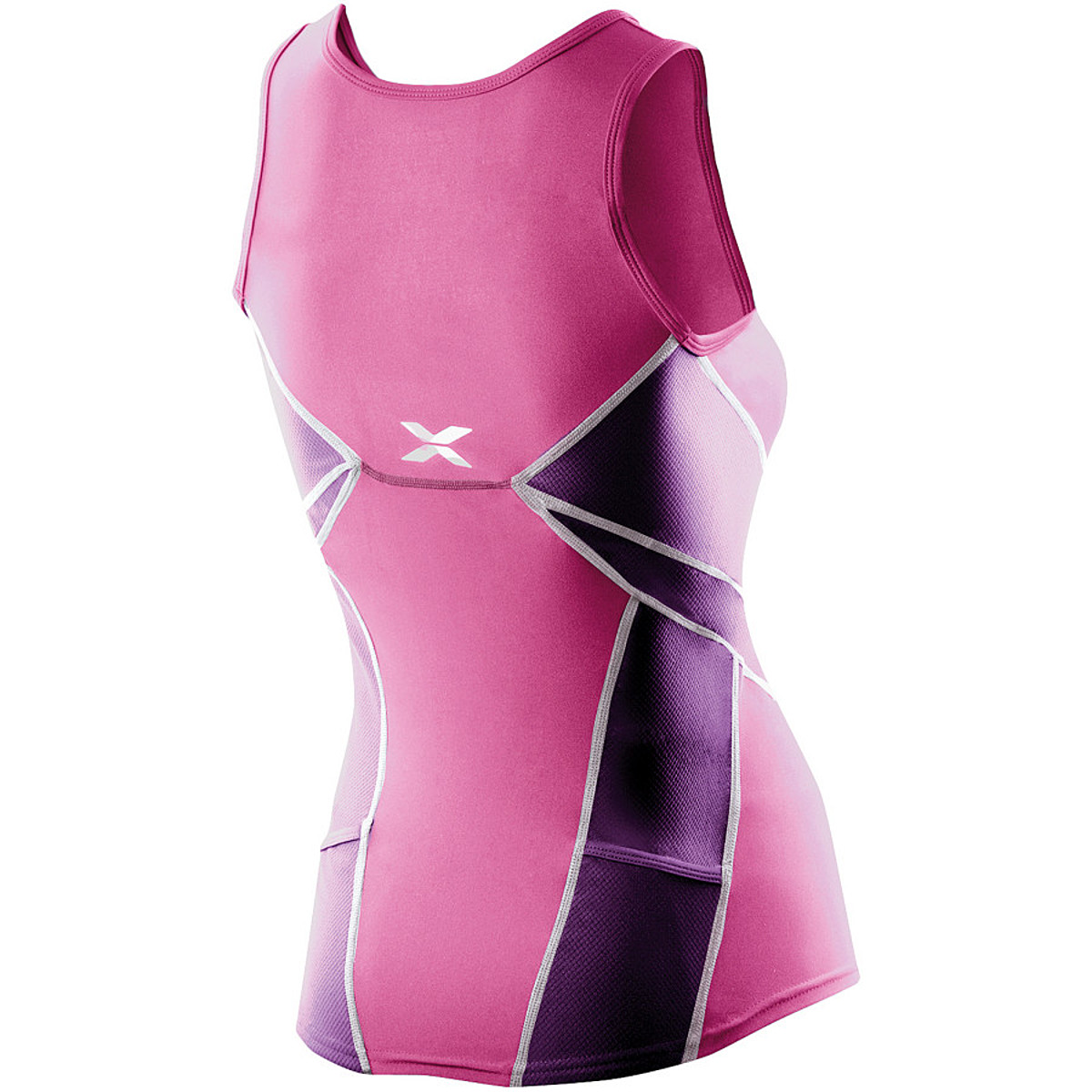 2XU Long Distance Women's Tri Singlet - Bike