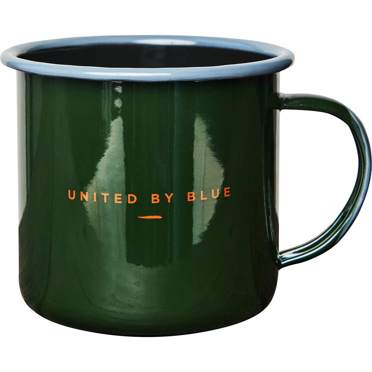 United by Blue Large And I Must Go Enamel Steel Mug - Hike & Camp