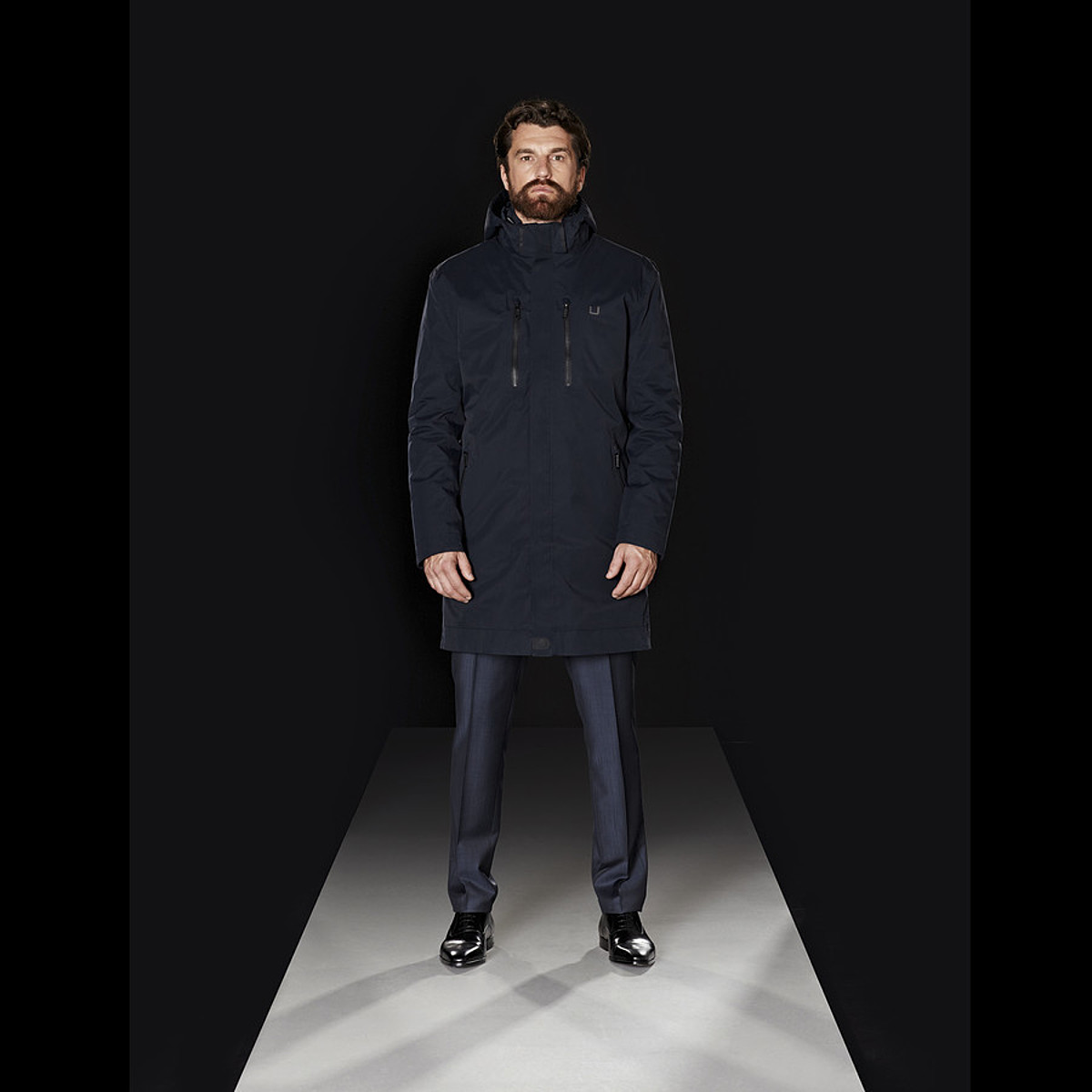 UBR Black Storm Interactive Coat - Men's - Clothing