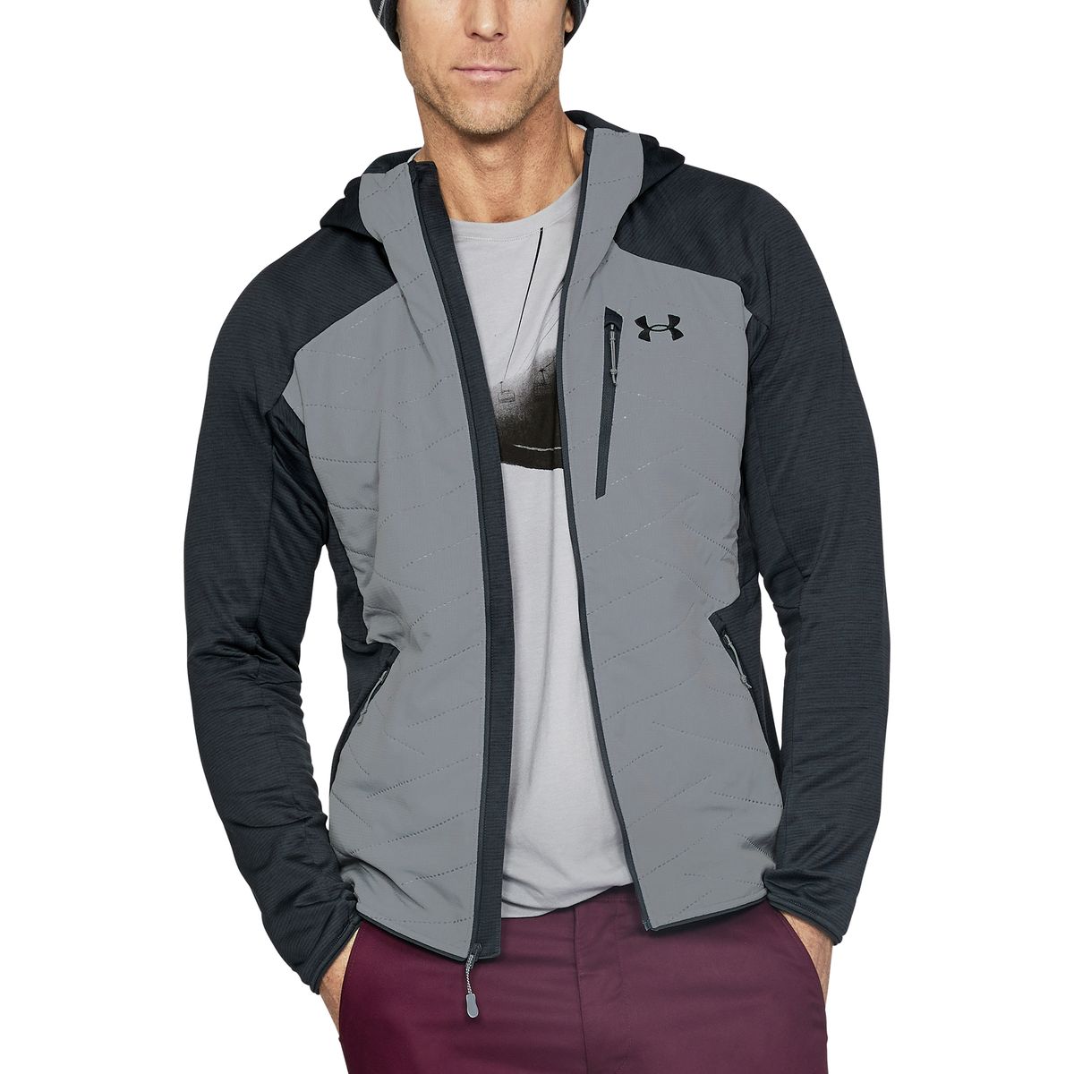 Under Armour Coldgear Reactor 3G Hooded Jacket - Men's | Backcountry.com