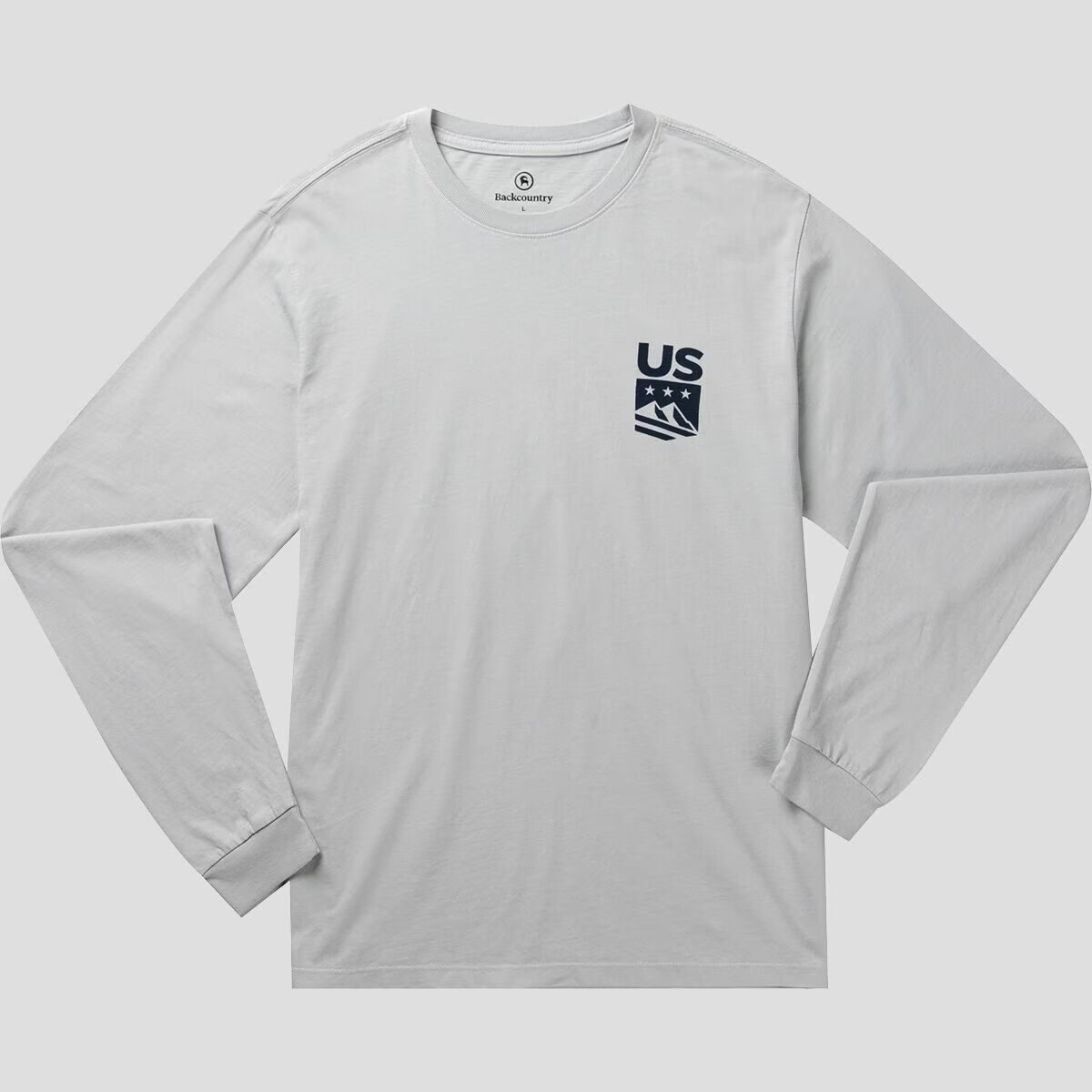 US Ski and Snowboard Stars and Stripes Long-Sleeve Crew - Clothing