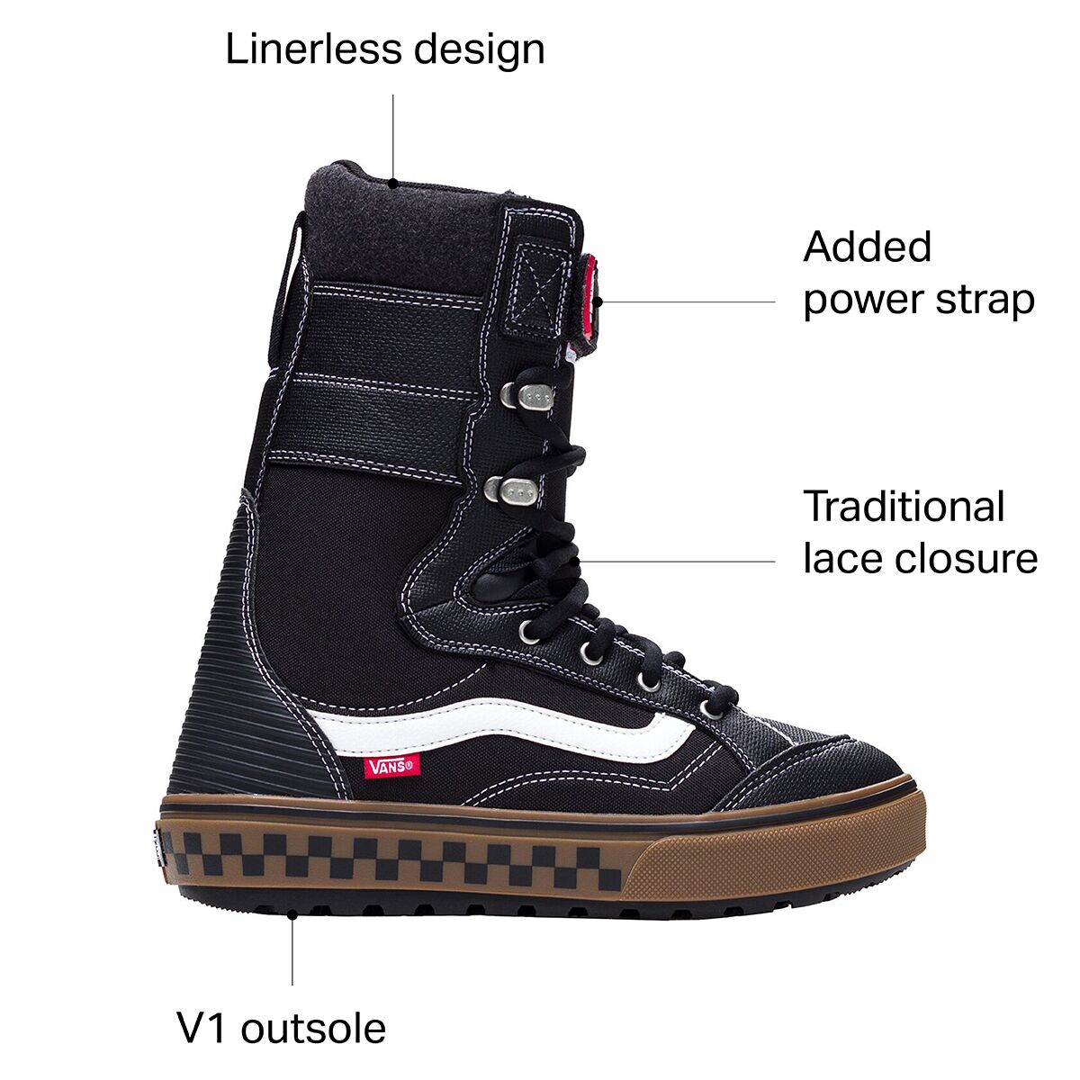 Vans Hi-Standard Linerless DX Snowboard Boot - 2022