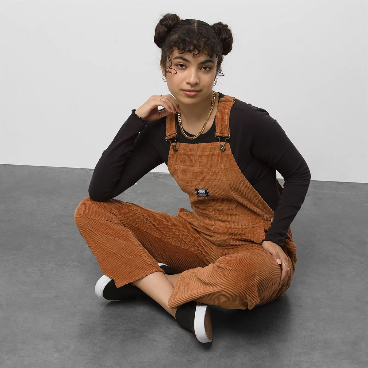 Vans Ground Work Cord Overall - Women's - Clothing