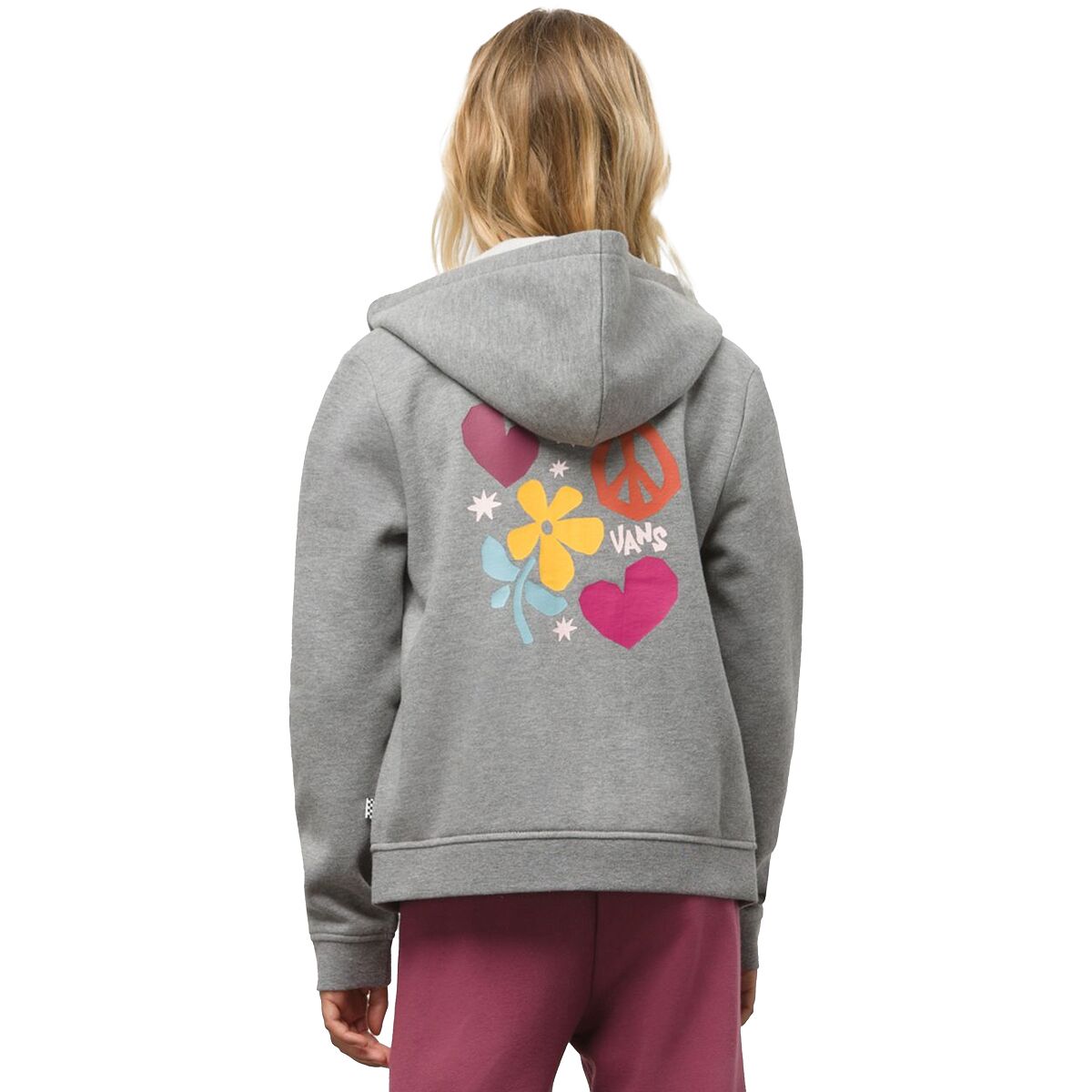 Vans Clippings Full-Zip Hoodie - Girls' - Kids