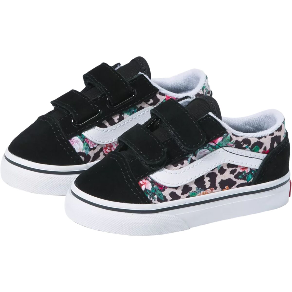 Vans Leopard Old Skool V Skate Shoe - Toddler Girls' - Kids