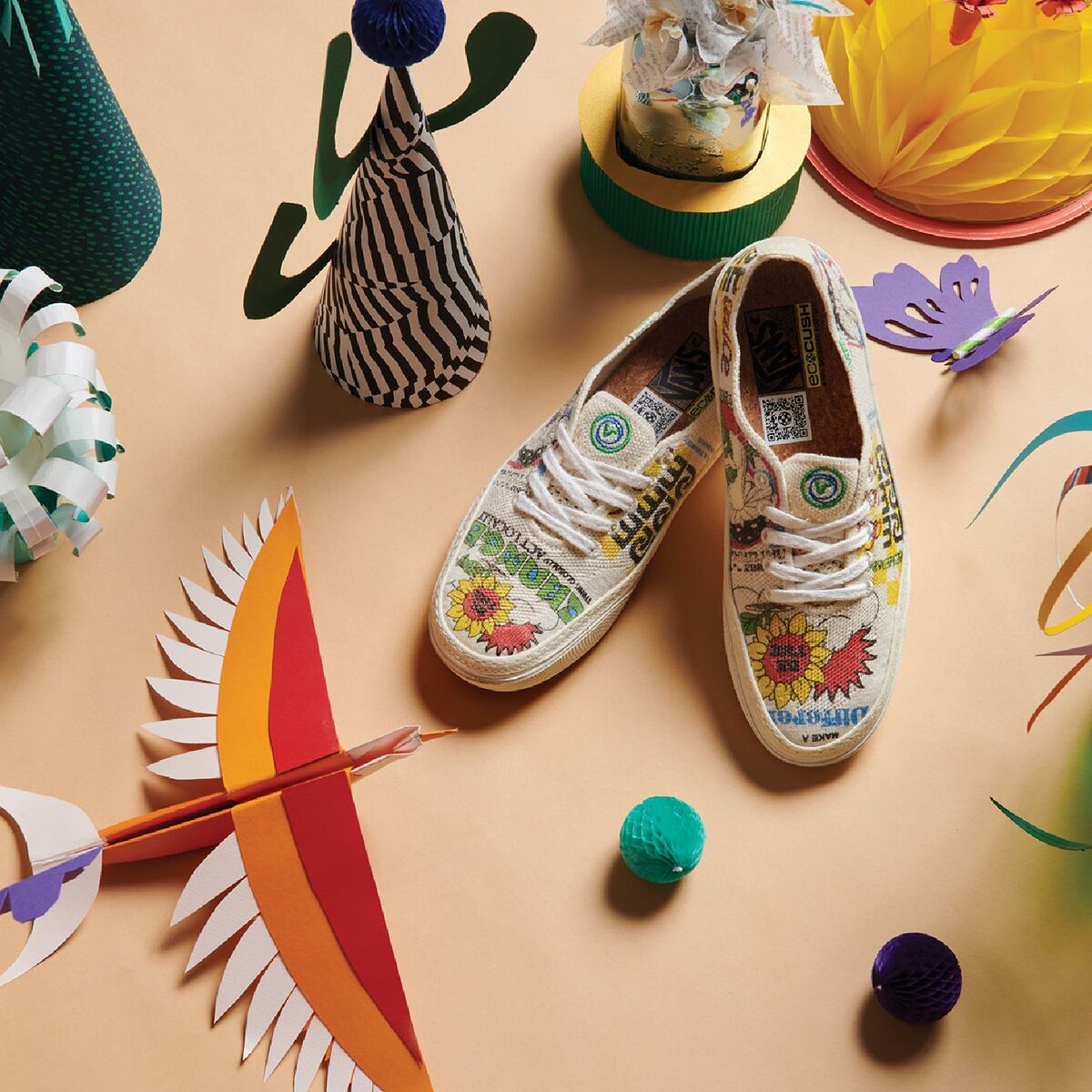 Vans Eco Theory Circle Vee Shoe - Footwear