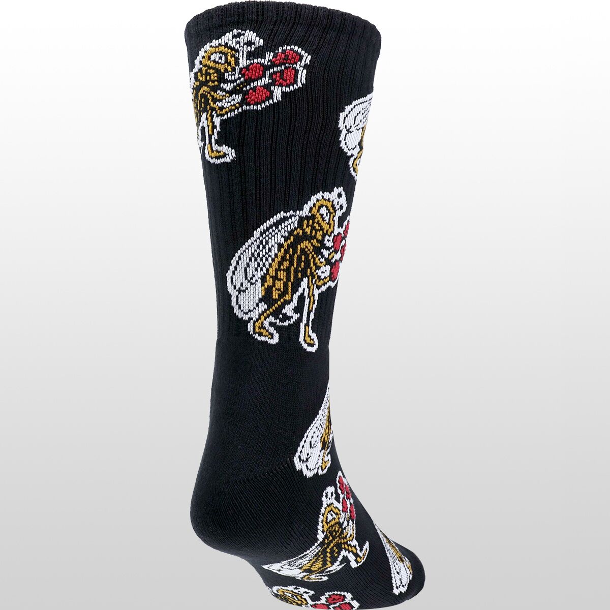Vans Red Rose Crew Sock - Accessories