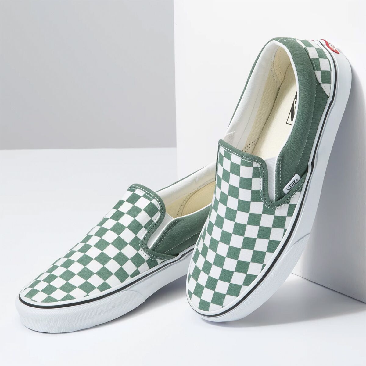 Vans Color Theory Classic Slip-On Checkerboard Shoe - Footwear