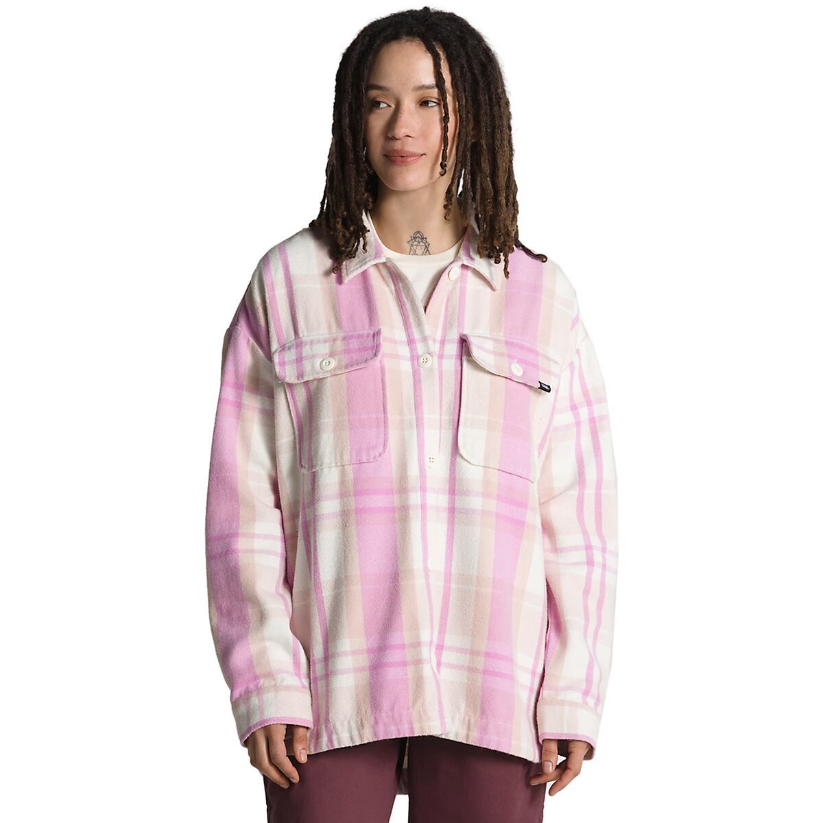 Vans Eliza Oversized Woven Shacket - Women's - Clothing