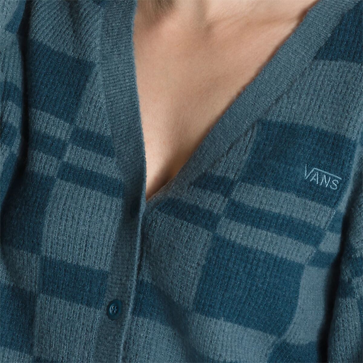 Vans Waffle Knit Relax Cardigan - Women's - Clothing