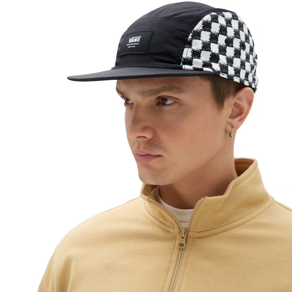 Vans Diy Checkerboard Curved Bill Camper Hat - Accessories