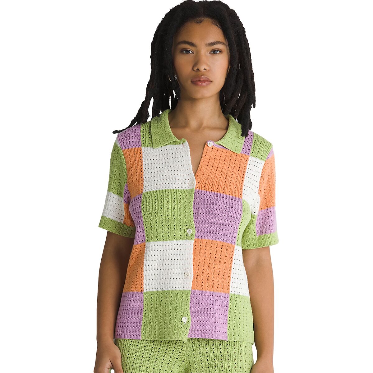 Vans Morrison Checker Sweater - Women's - Clothing