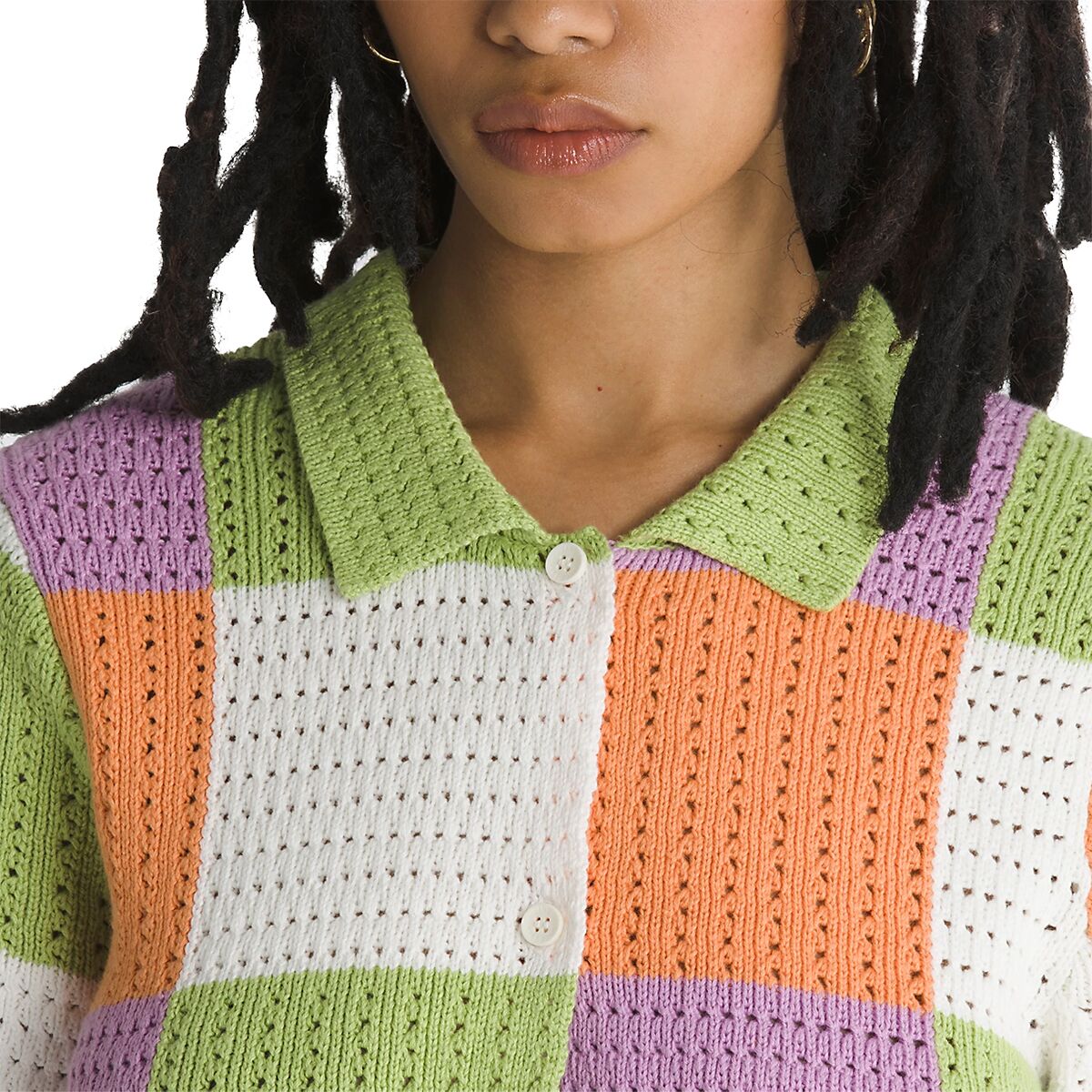 Vans Morrison Checker Sweater - Women's - Clothing