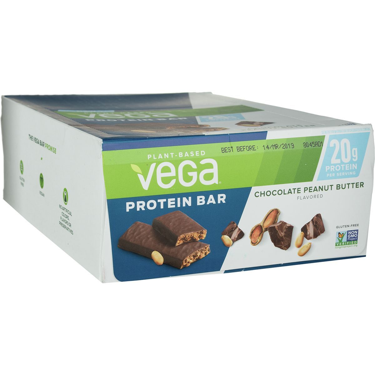Vega Nutrition 20g Protein Bar - Box of 12 - Bike