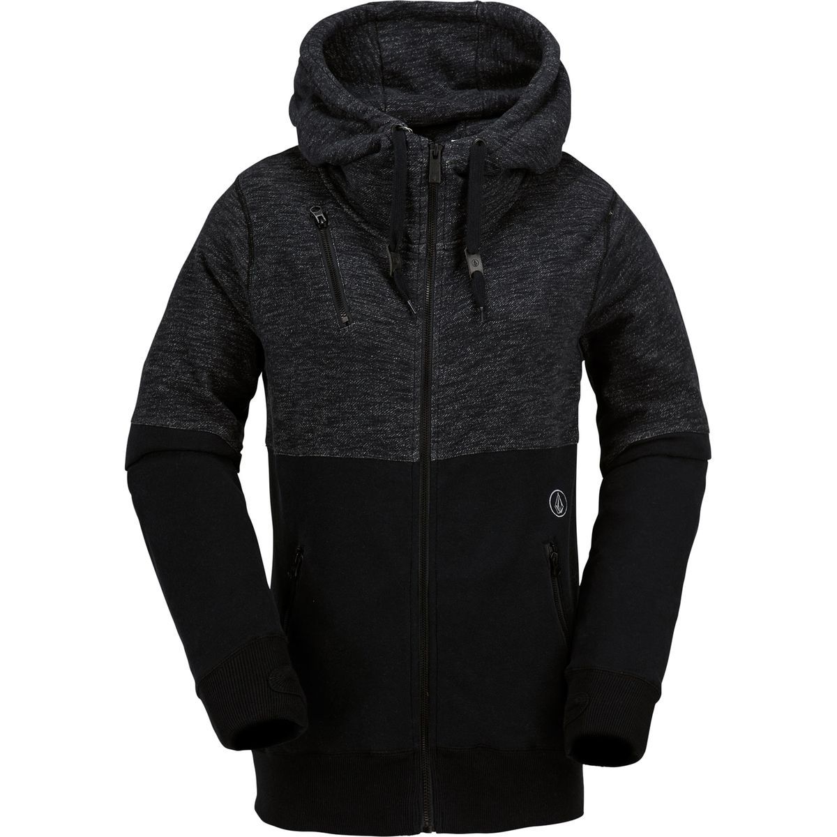Volcom Flynn Fleece Full-Zip Sweatshirt - Women's - Clothing