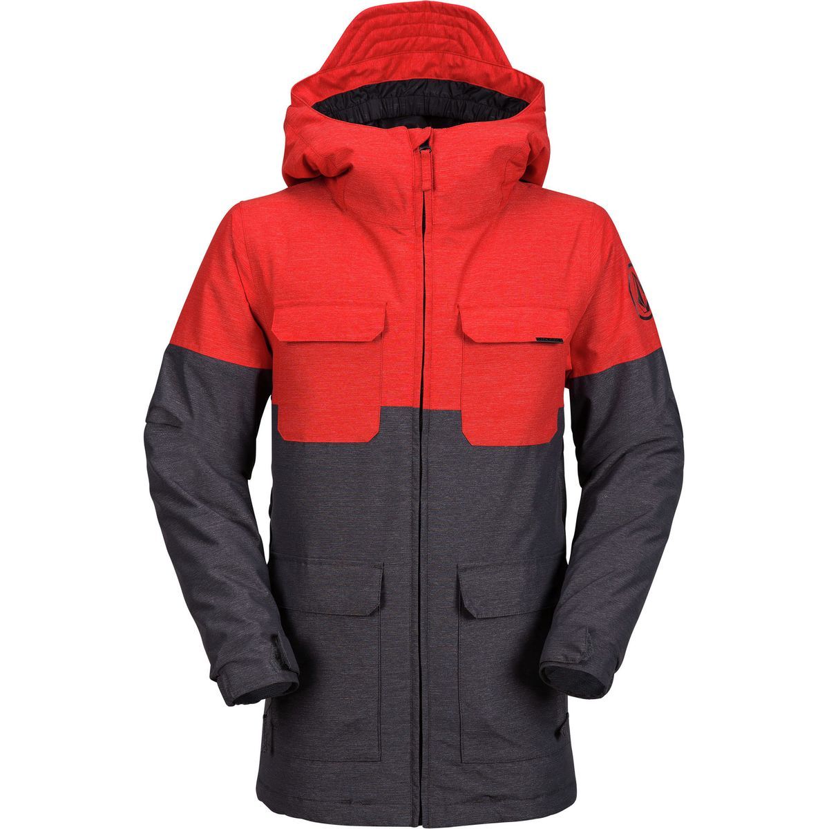 Volcom Blocked Hooded Insulated Jacket - Boys' - Kids