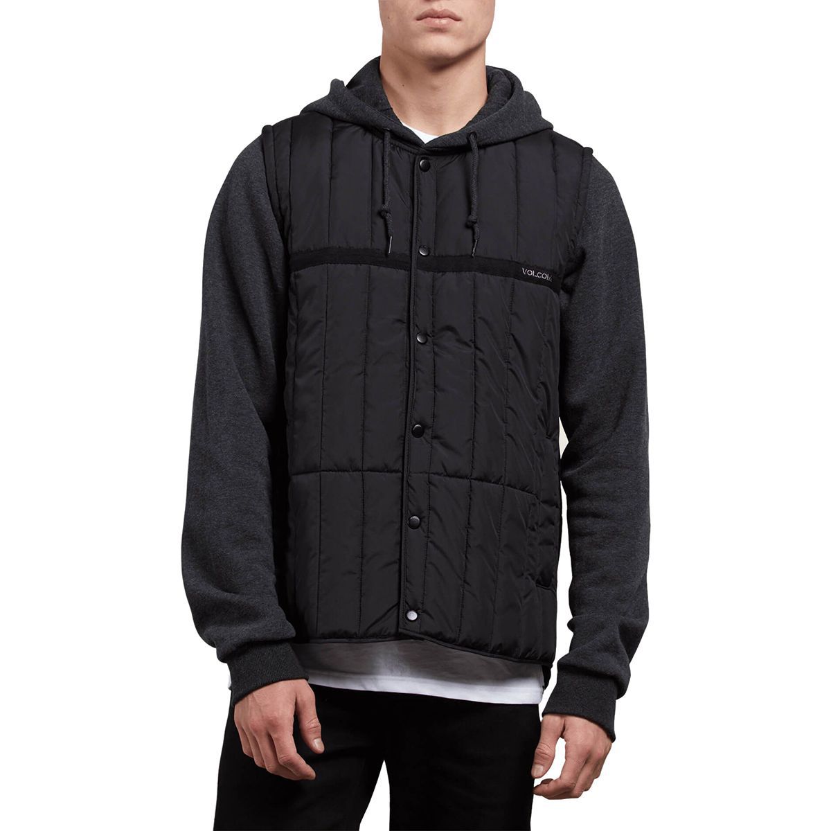 Volcom Stripester Puffer Jacket - Men's - Clothing