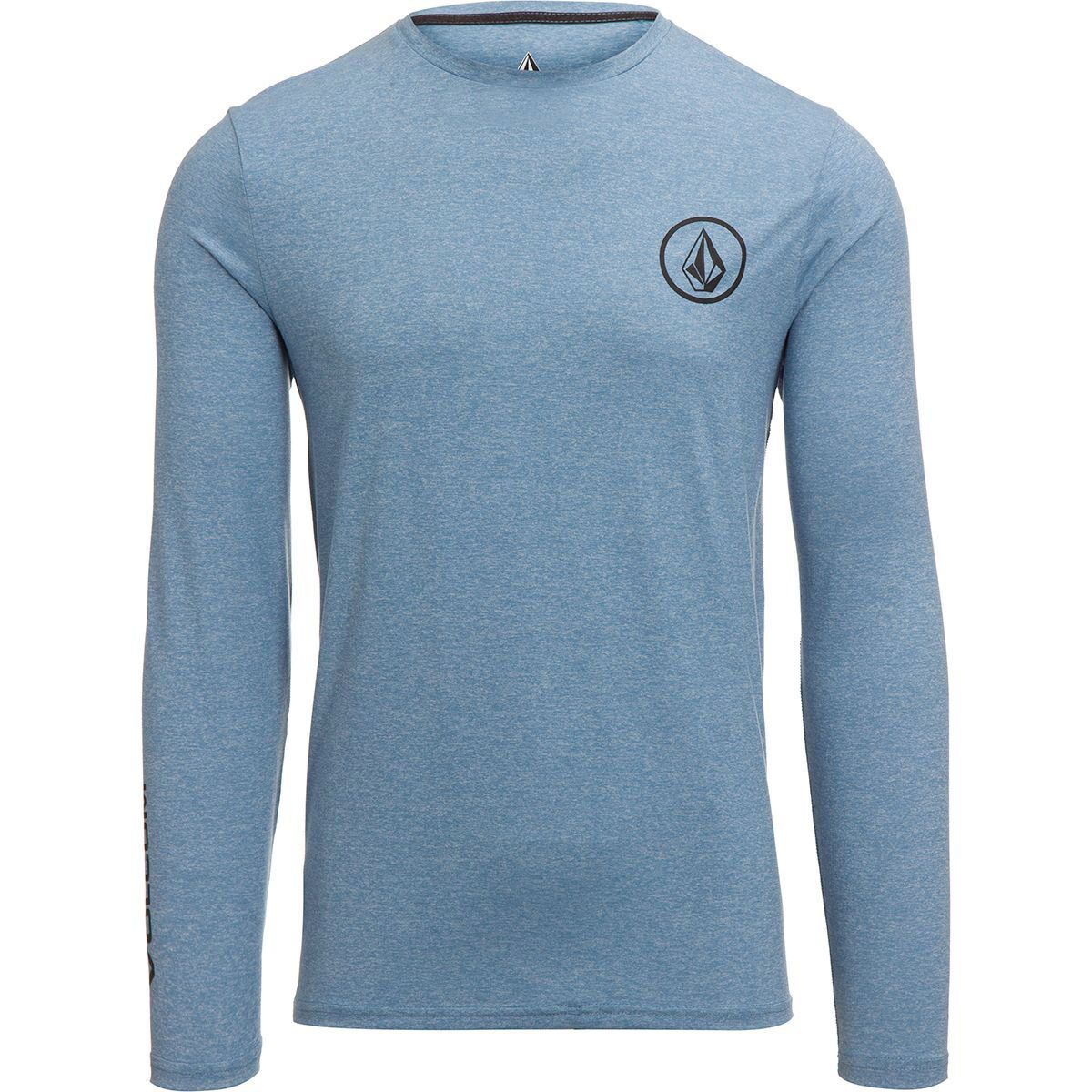 Volcom Lido Heather Long-Sleeve Rashguard - Men's - Clothing