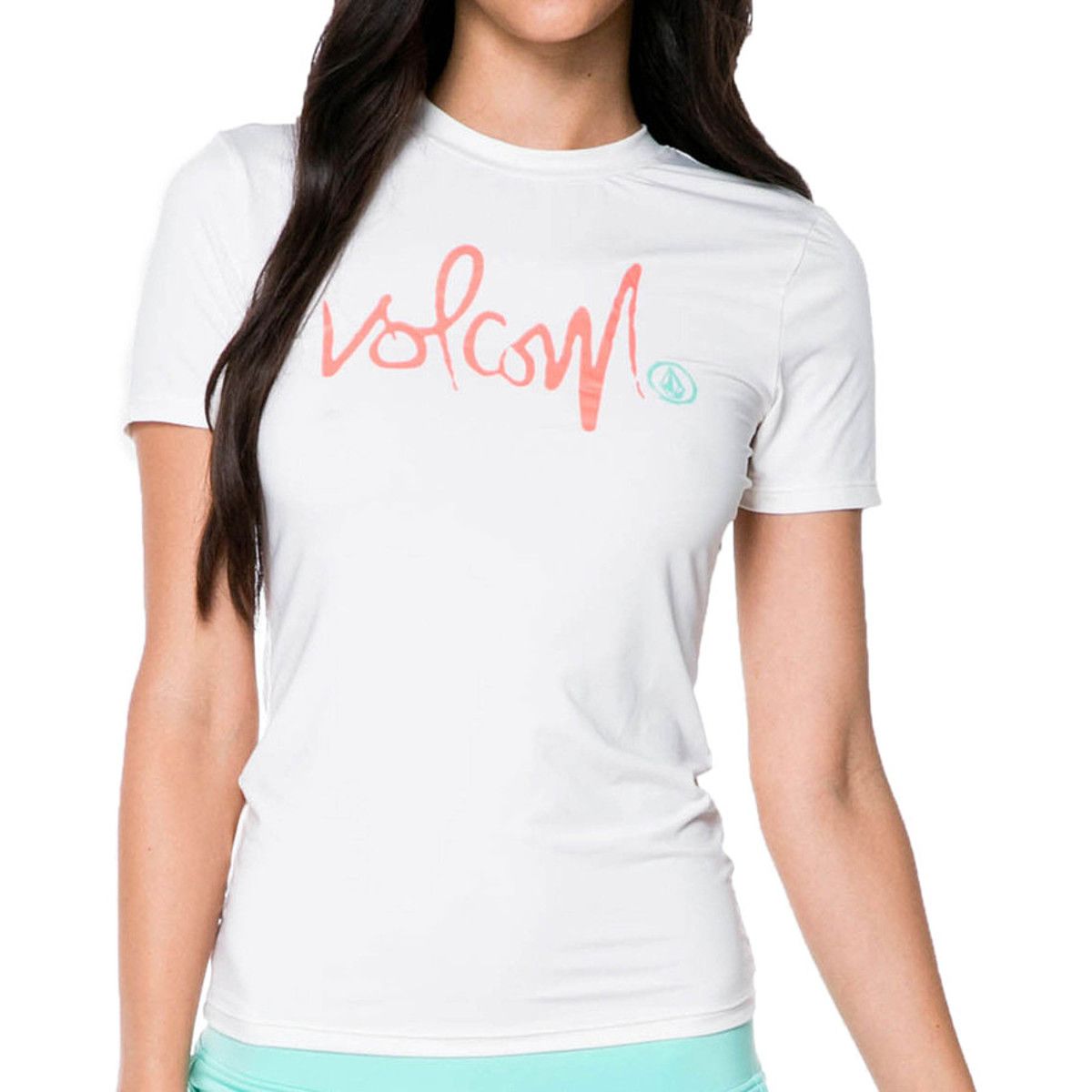 Volcom Simply Solid Rashguard - Short-Sleeve - Women's - Clothing