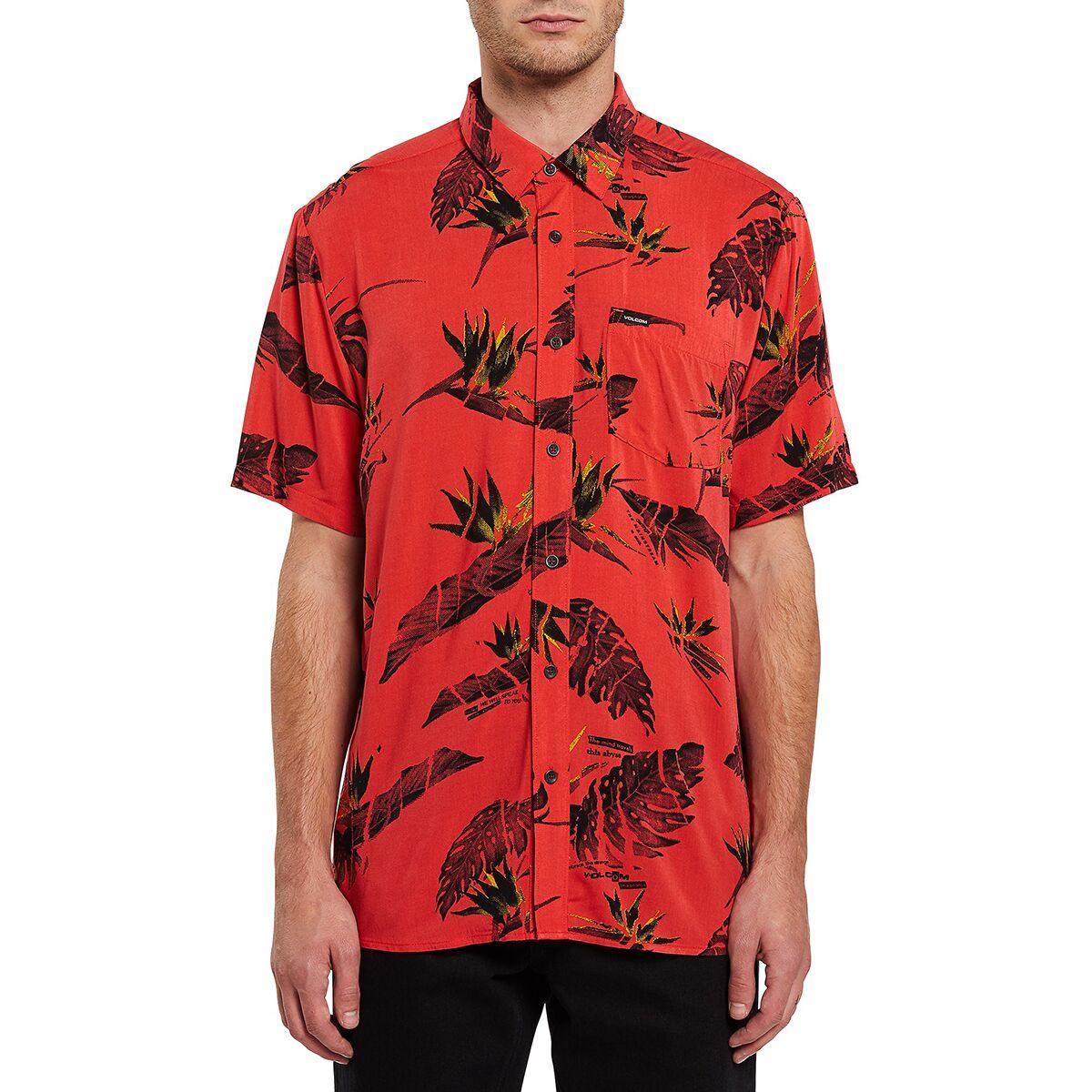 Volcom Floral Erupter Short-Sleeve Shirt - Men's | Backcountry.com