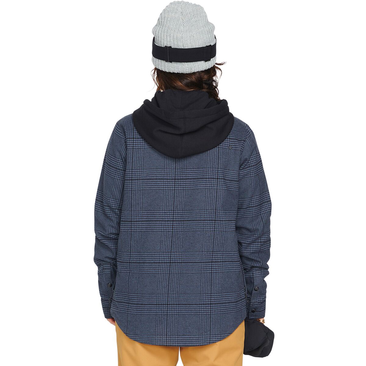 Volcom Hooded Flannel Jacket - Women's - Clothing