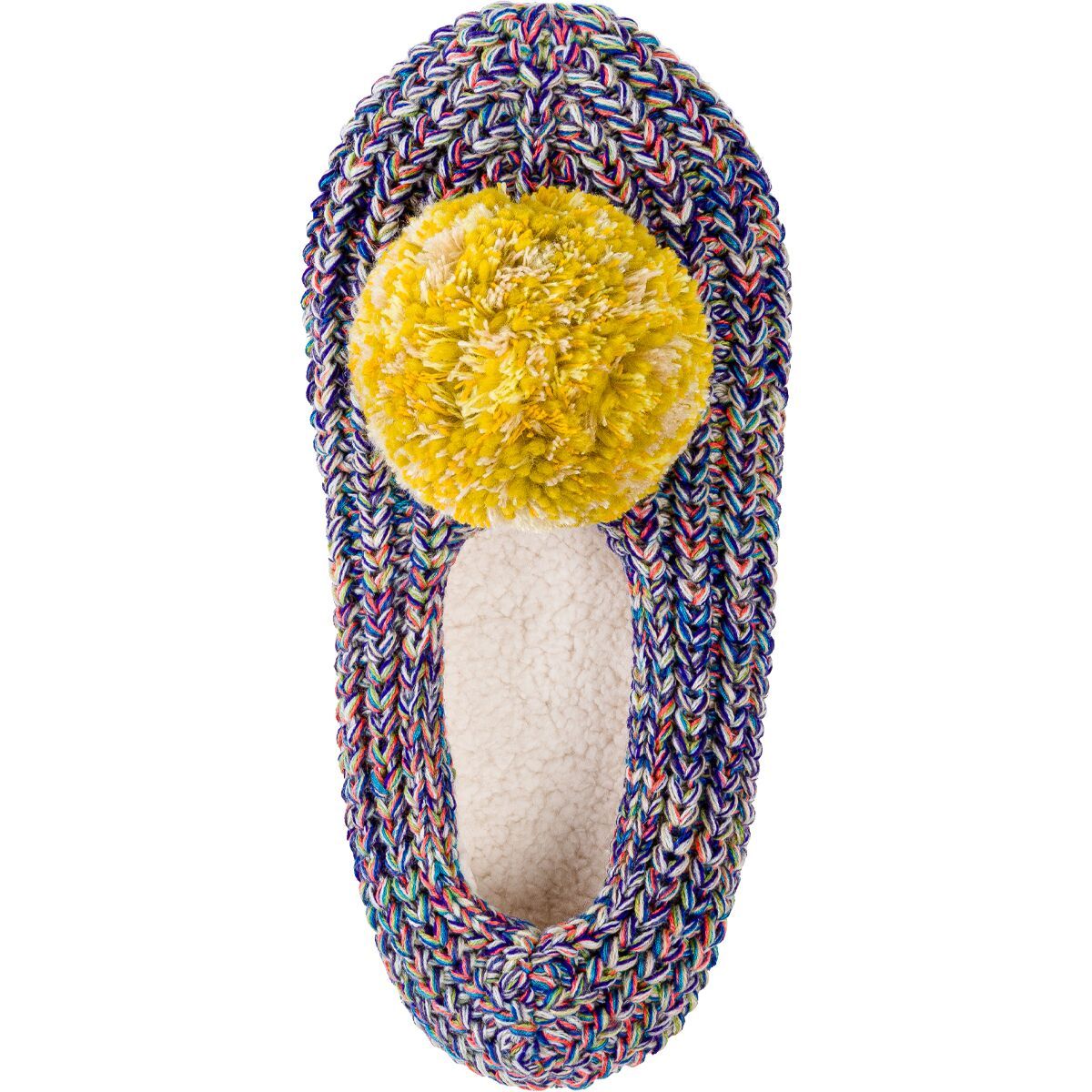 Verloop Super Mix Pom Rib Slippers