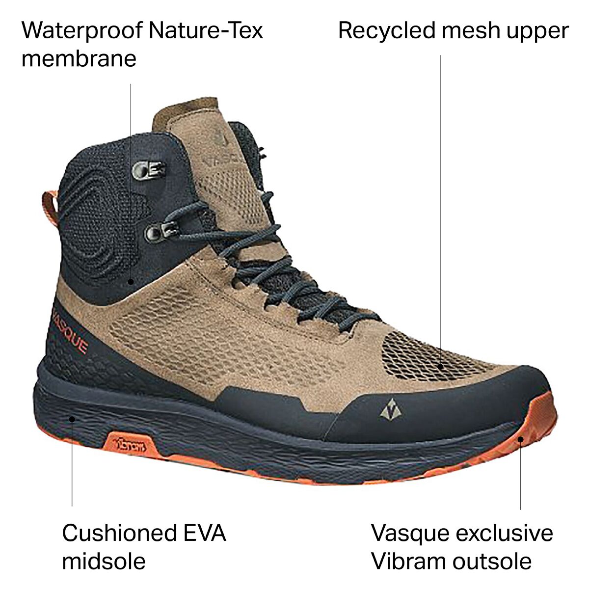 Vasque Breeze LT NTX Hiking Boot - Men's - Footwear