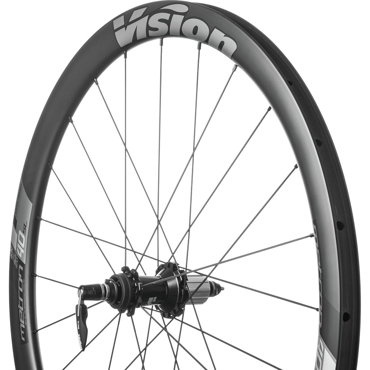 Vision Metron 40 Disc Wheelset - Tubeless - Bike