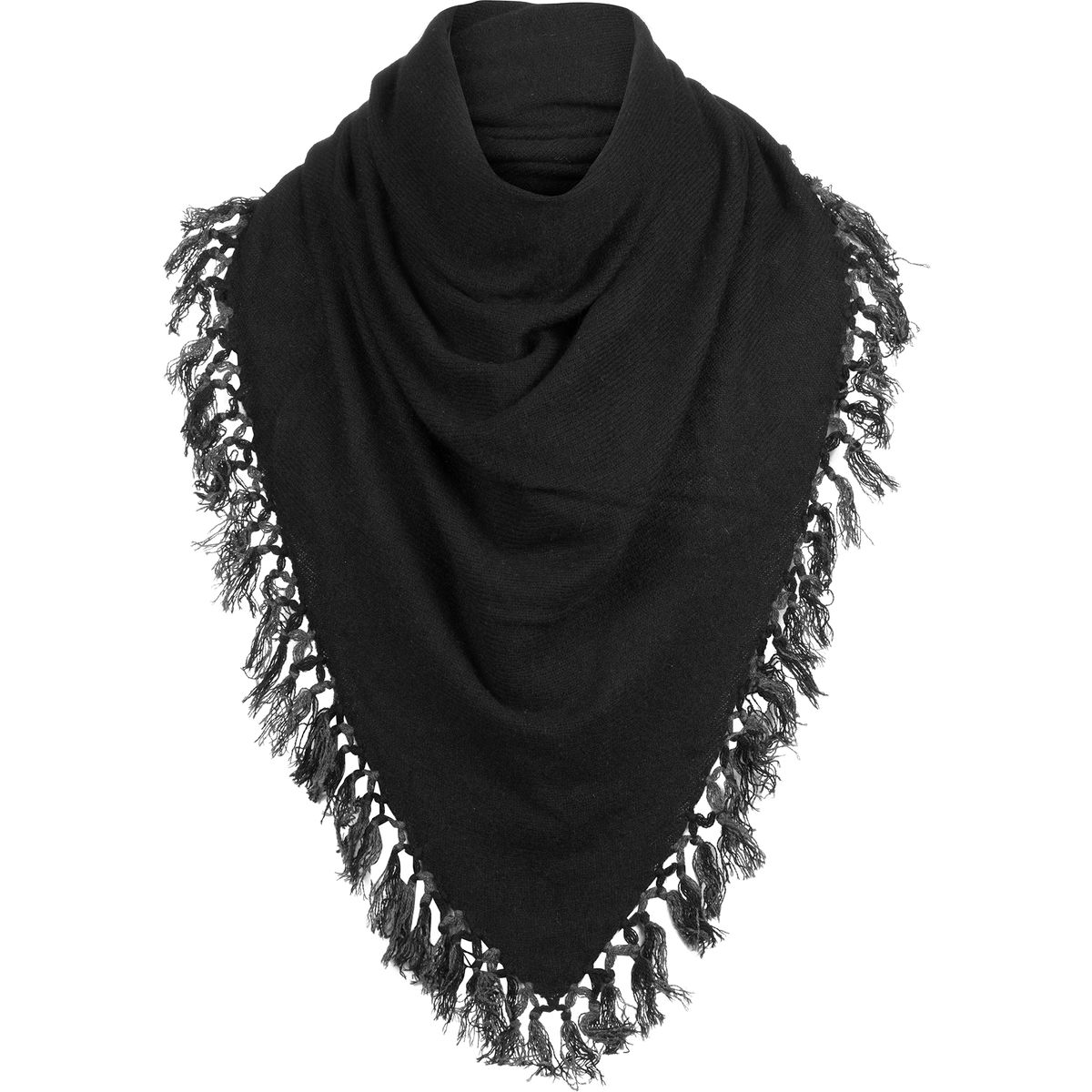 White + Warren Tassel Triangle Scarf - Women's - Accessories