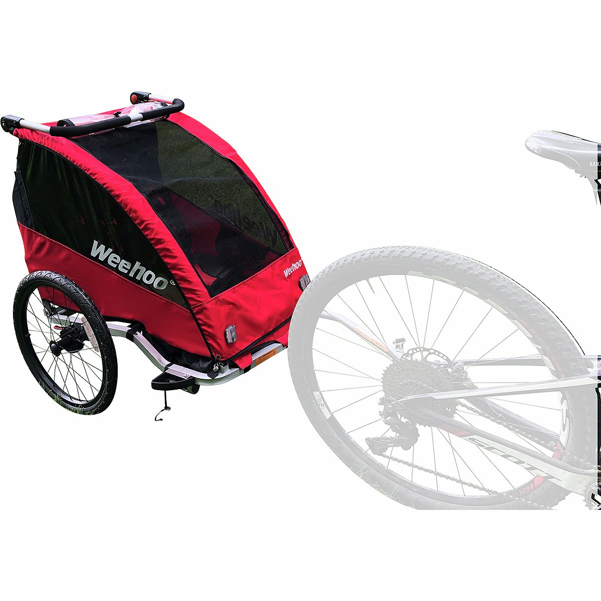 Weehoo WeeGo Plus Bicycle Trailer and Jogger - Bike