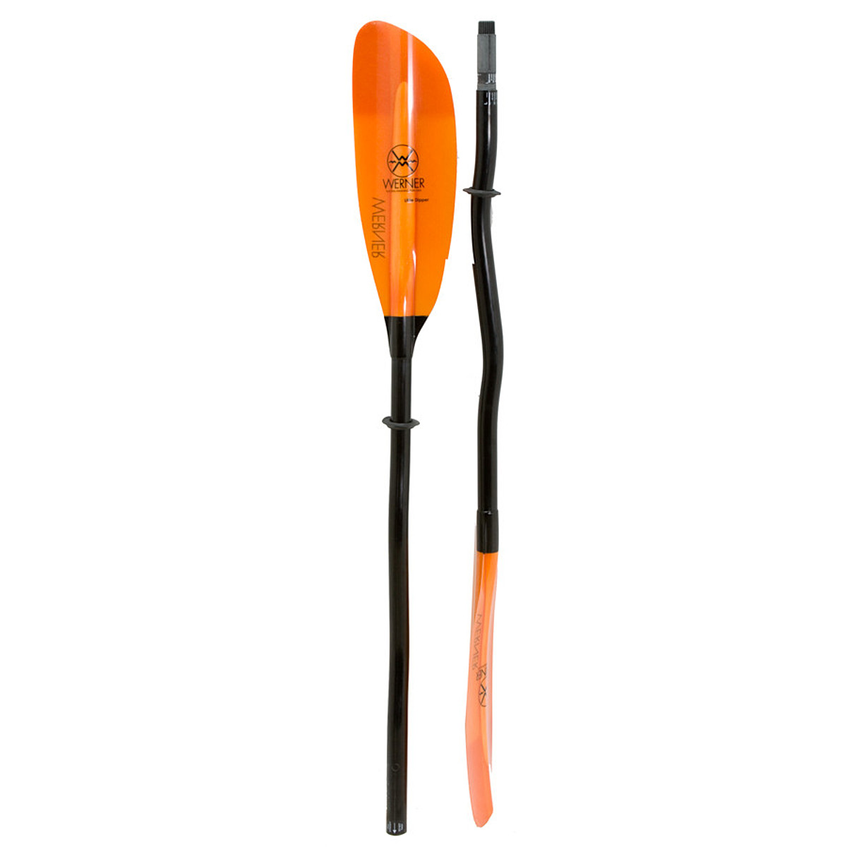 Werner Little Dipper 2-Piece Paddle - Fiberglass Blade/Bent Shaft - Paddle