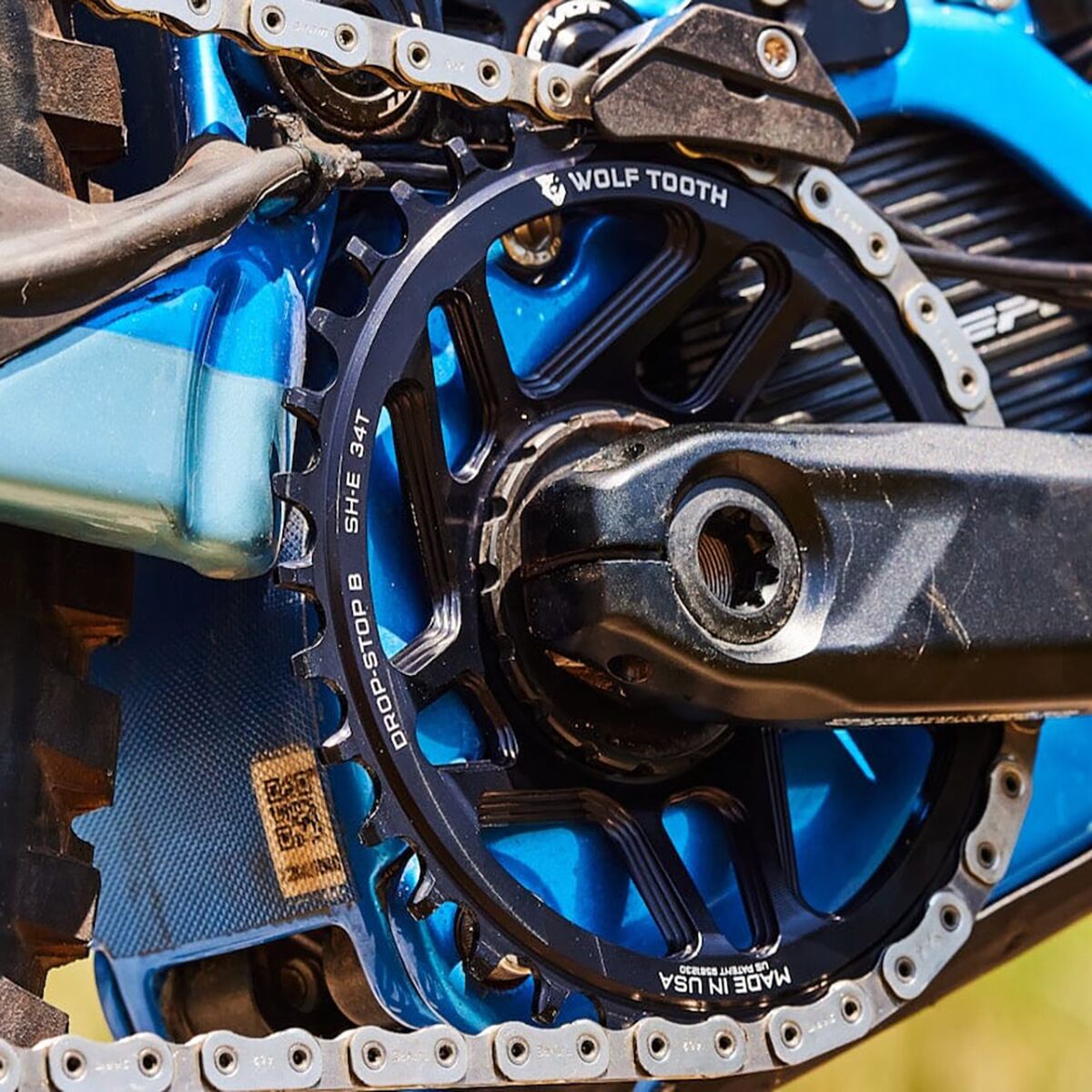 Wolf Tooth Components Shimano E-Bike Chainring Drop-Stop ST - Bike